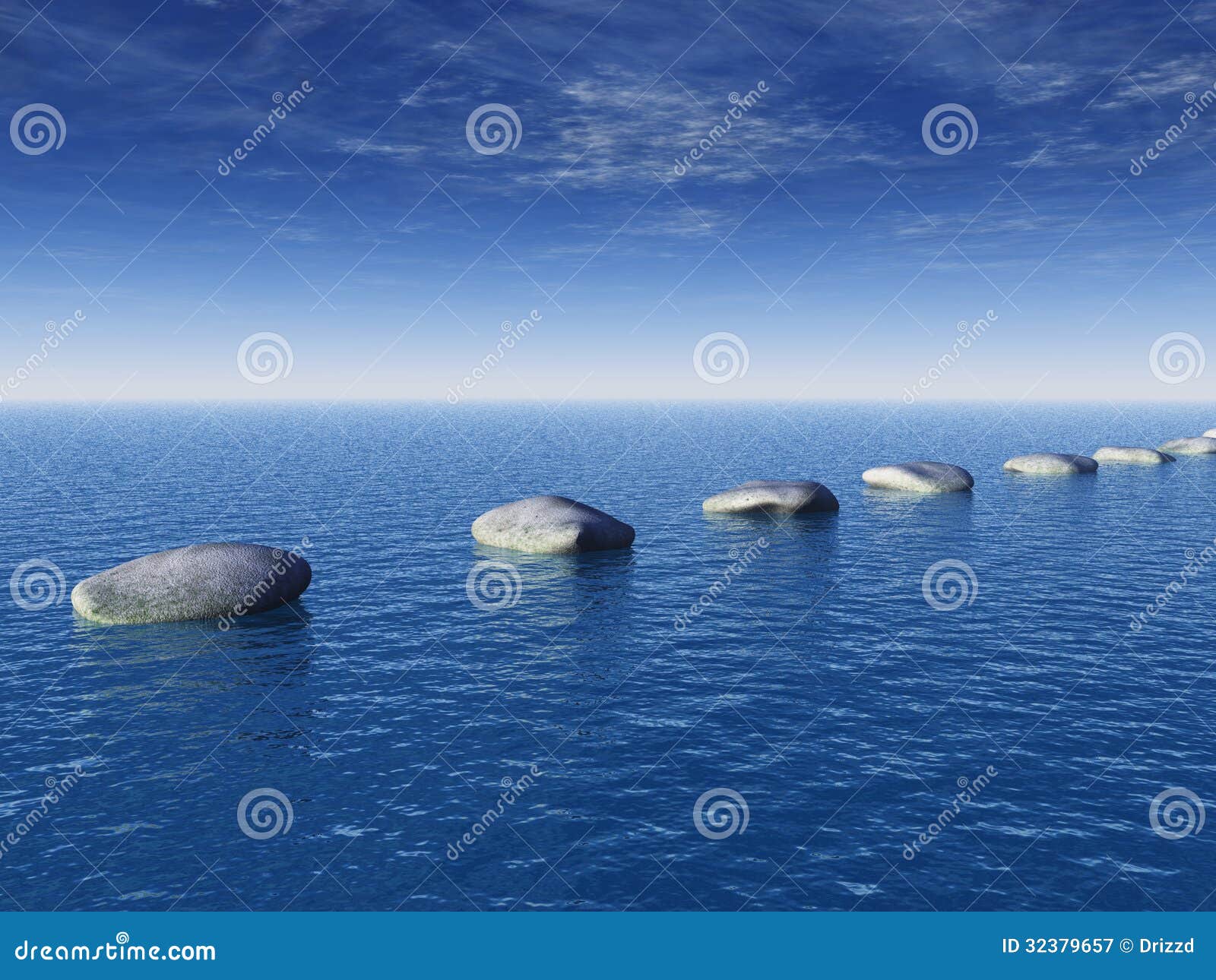 Stone path stock illustration. Illustration of objects - 32379657