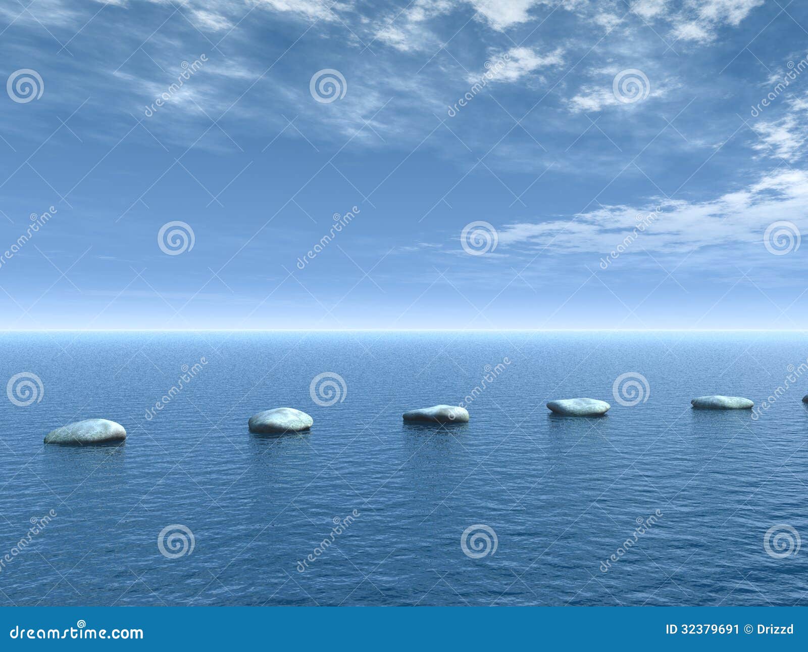 Stone path stock illustration. Illustration of stone - 32379691