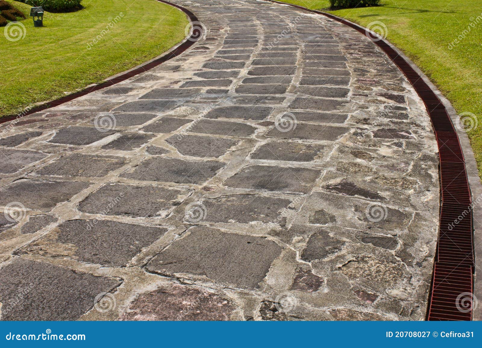Stone Pathway stock image. Image of outside, foot, road - 20708027