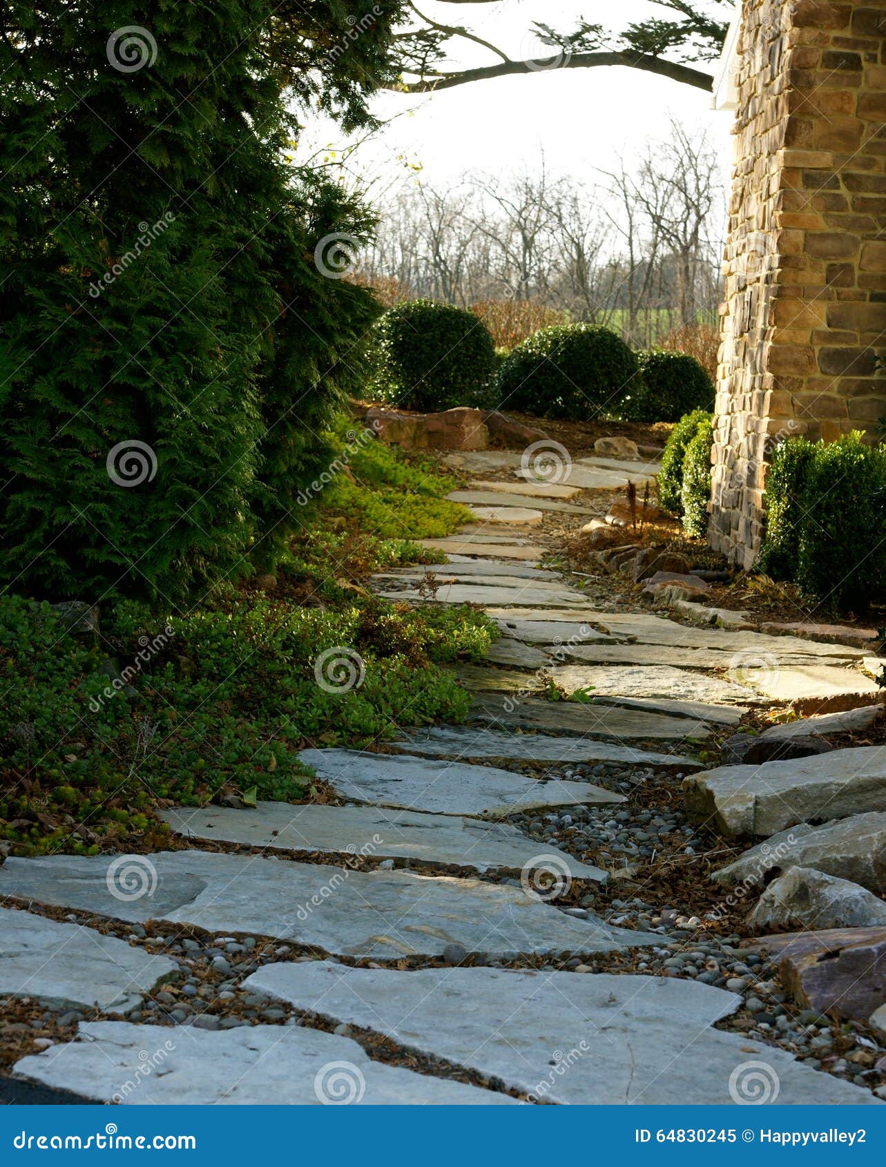 Stone pathway stock image. Image of pathway, shining - 64830245