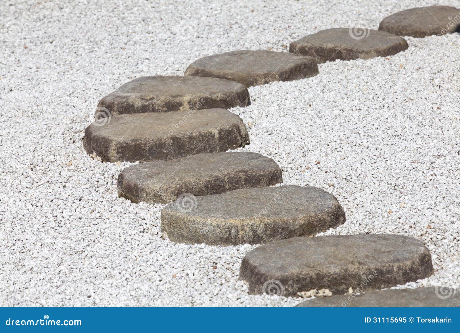 Stone pathway stock image. Image of bridge, asia, lake - 31115695
