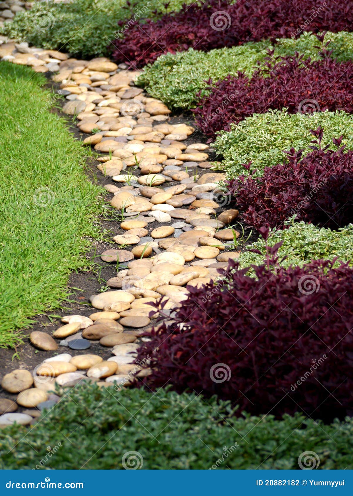Stone Pathway Texture Stock Photography | CartoonDealer.com #66647336