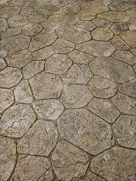 Stone Pathway Pattern for 3d Texture Background Stock Image - Image of ...