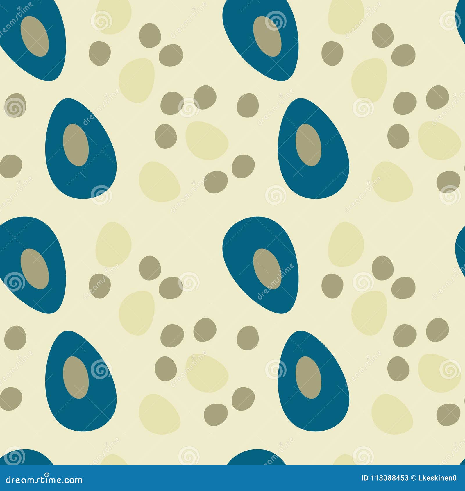 Stone Pathway Seamless Pattern Stock Vector - Illustration of modern ...