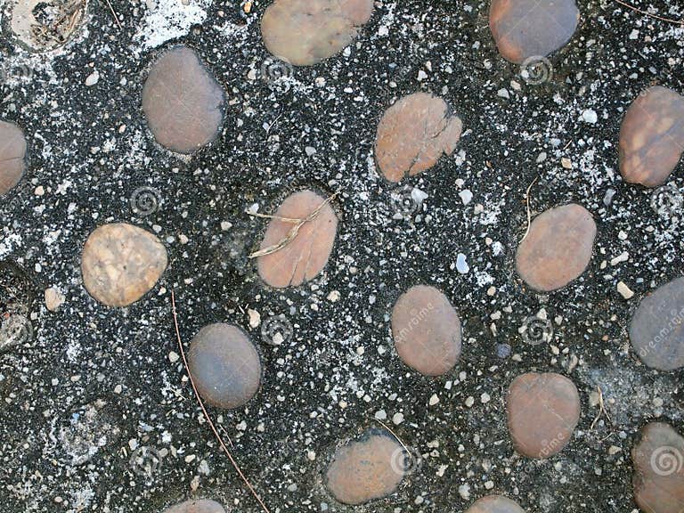 Stone pathway texture stock image. Image of hosta, ground - 181634665
