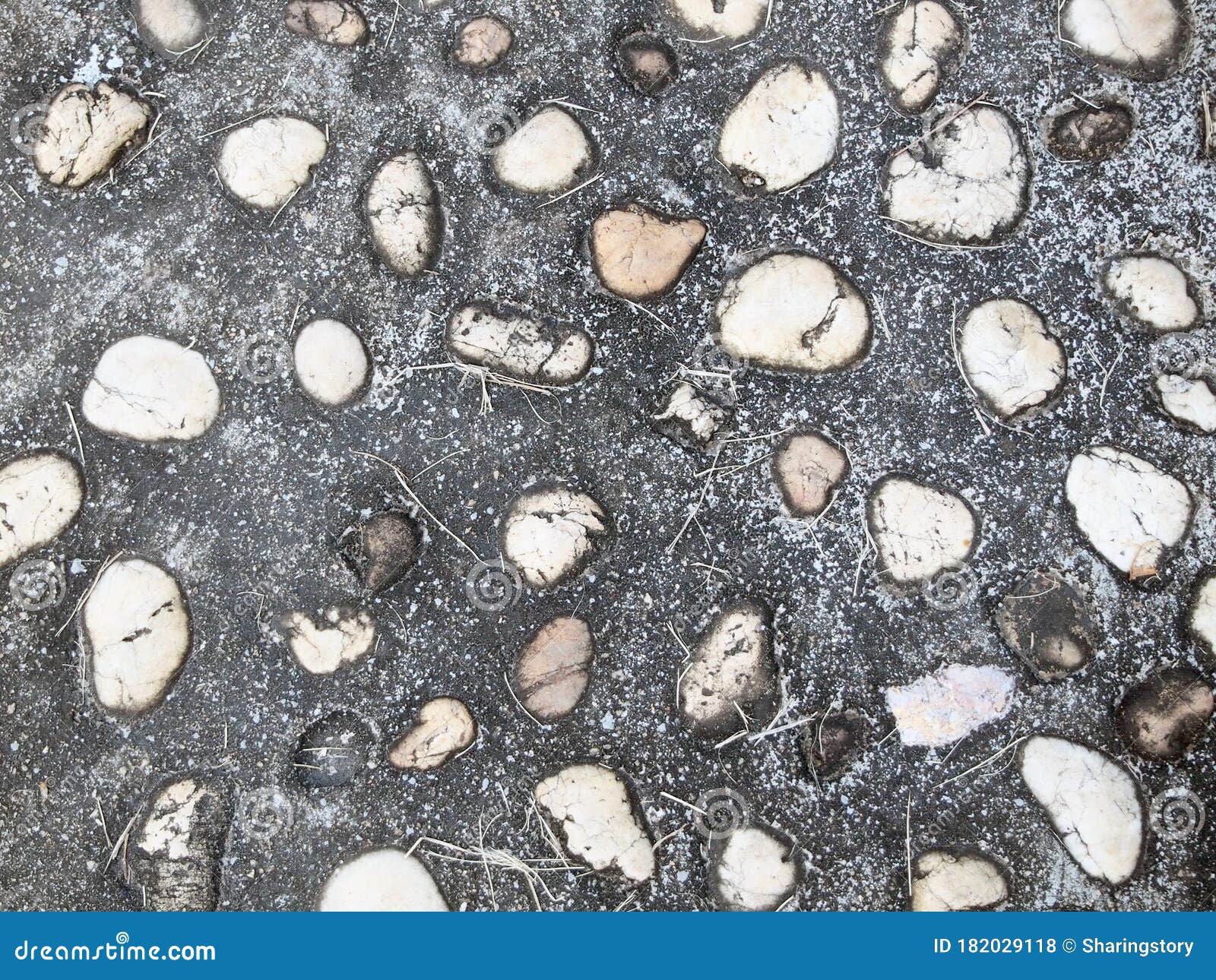 Stone pathway texture stock photo. Image of direct, gardening - 182029118