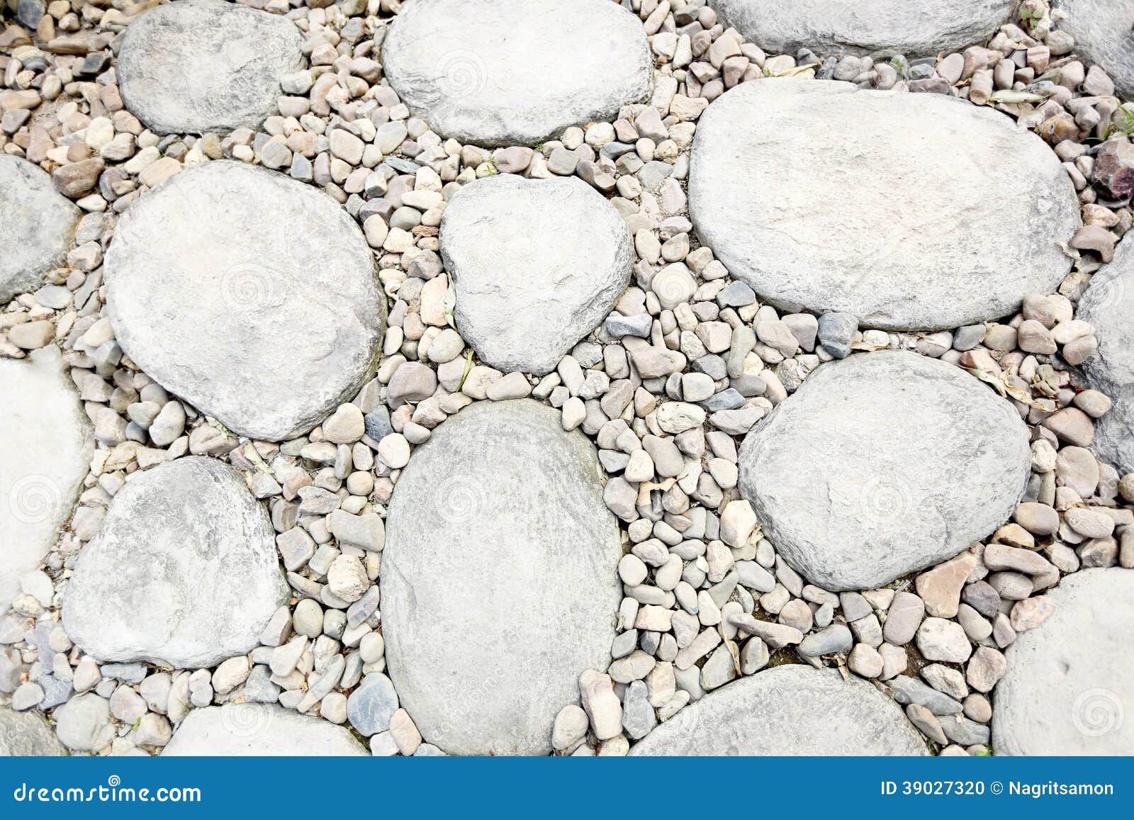 Stone Pathway Texture in Stone Garden Stock Photo - Image of home, rock ...