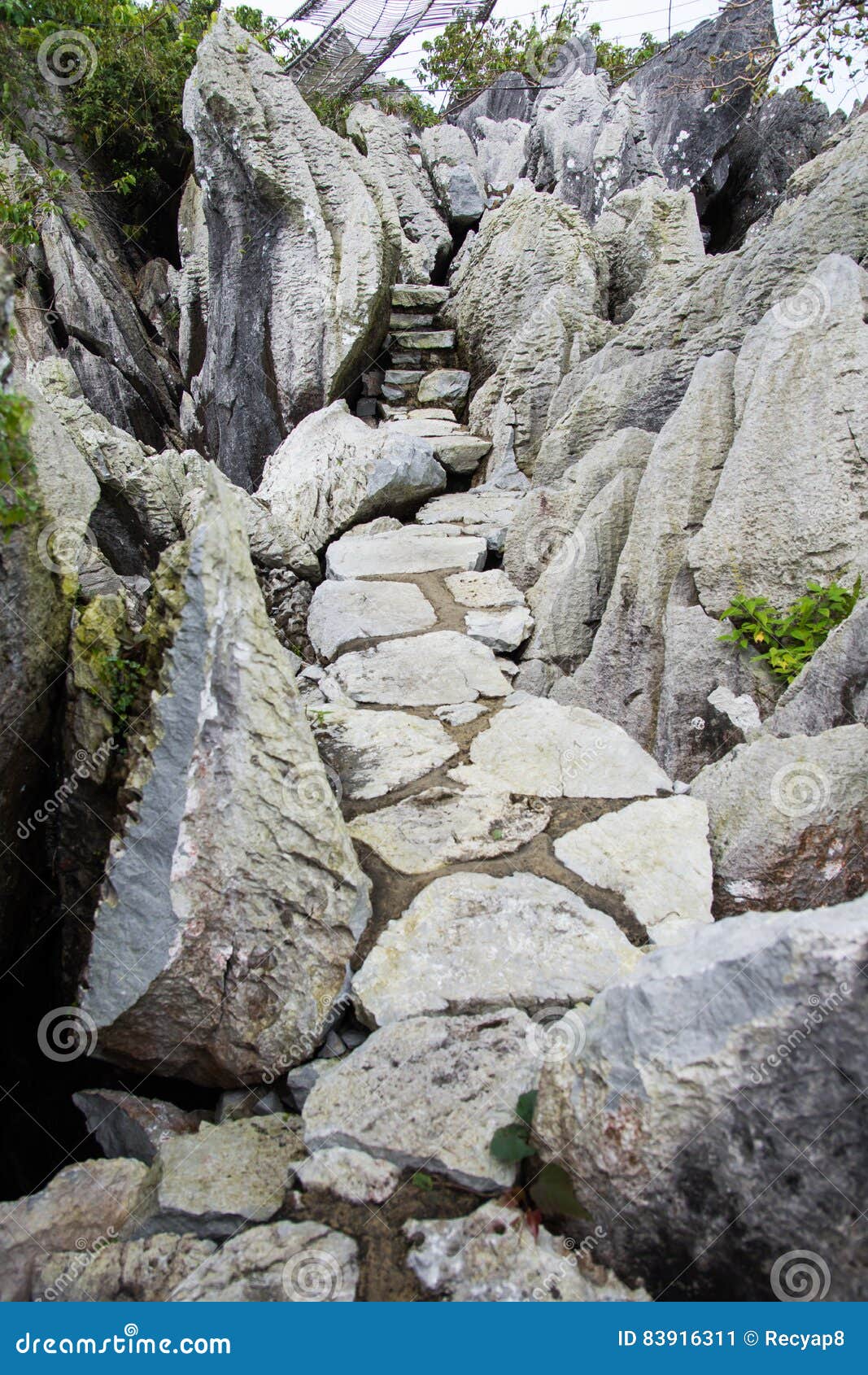 Stone pathways stock image. Image of reservoir, cross - 83916311
