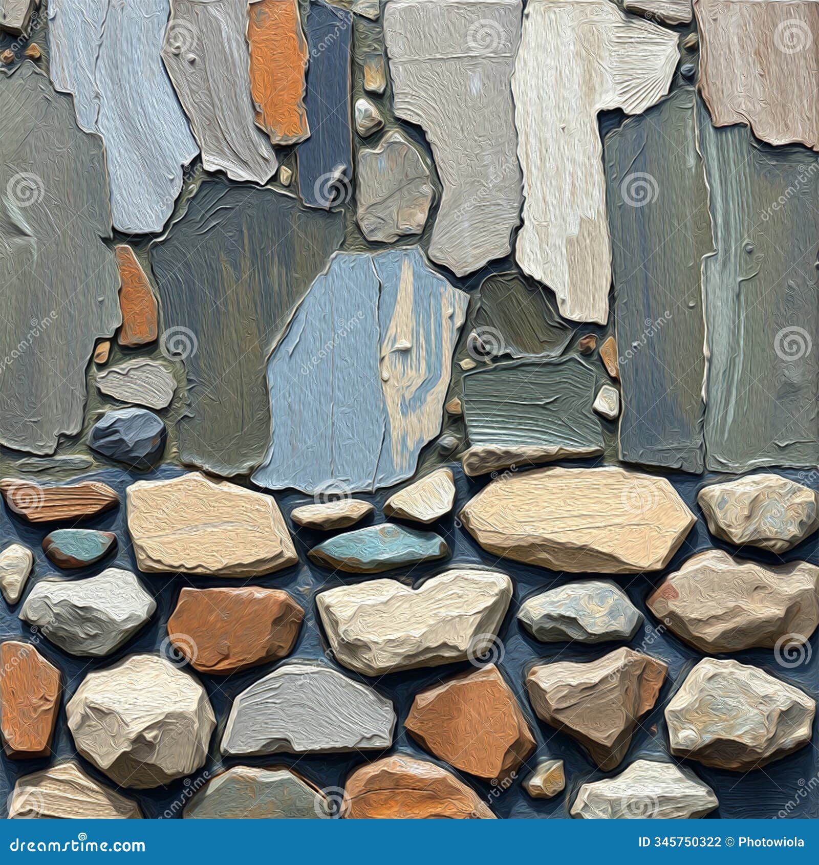 Stone Pattern. Pattern for Printing on Wall Decorations, Wallpapers ...