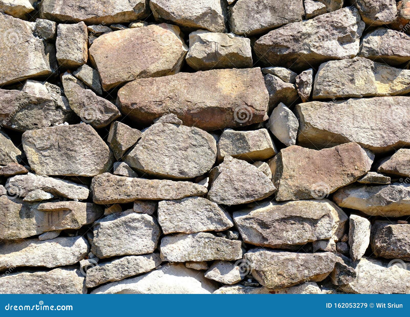 Stone Pattern Stone Wall Texture Background Stock Image - Image of wall ...