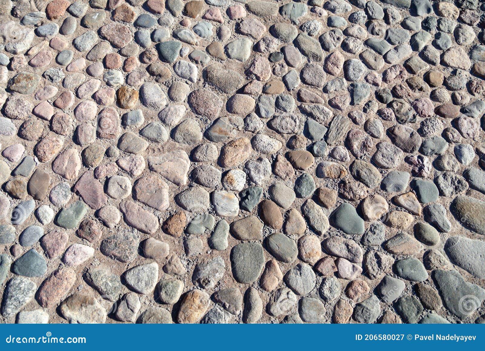Stone-paved Surface, Pavement. Texture of Stone Road, Pavement, Walls ...