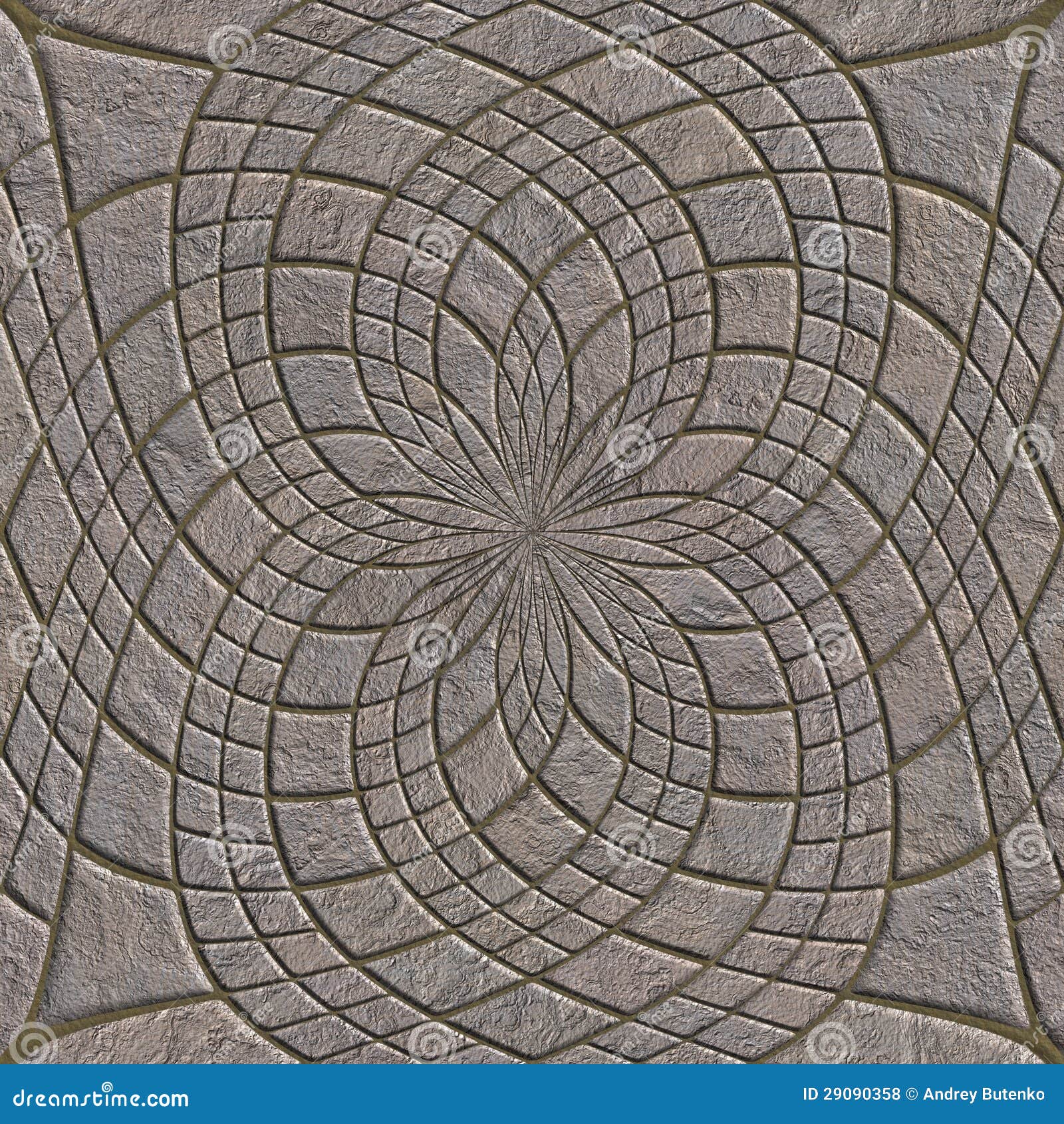 Stone pavement stock illustration. Illustration of brick - 29090358