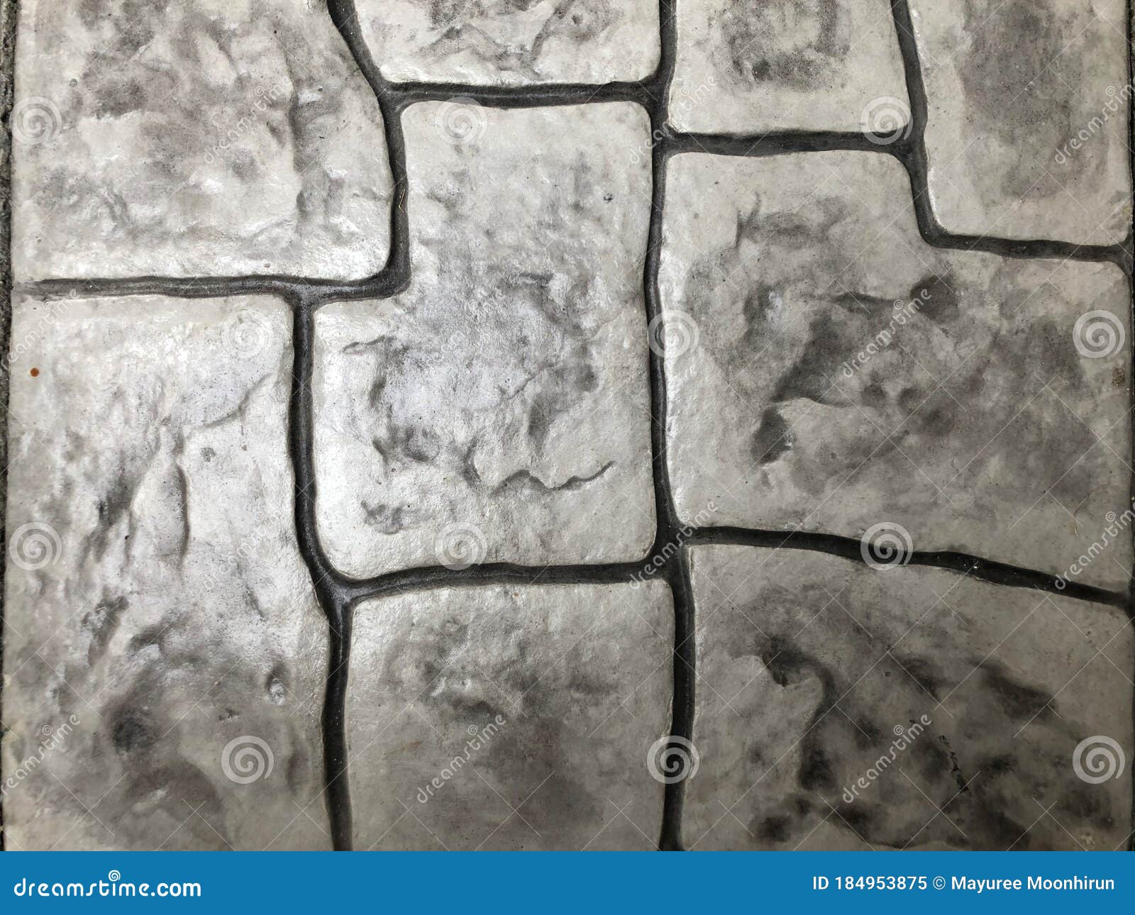 Stone Pavement Background for Outdoors Garden Stock Image - Image of ...