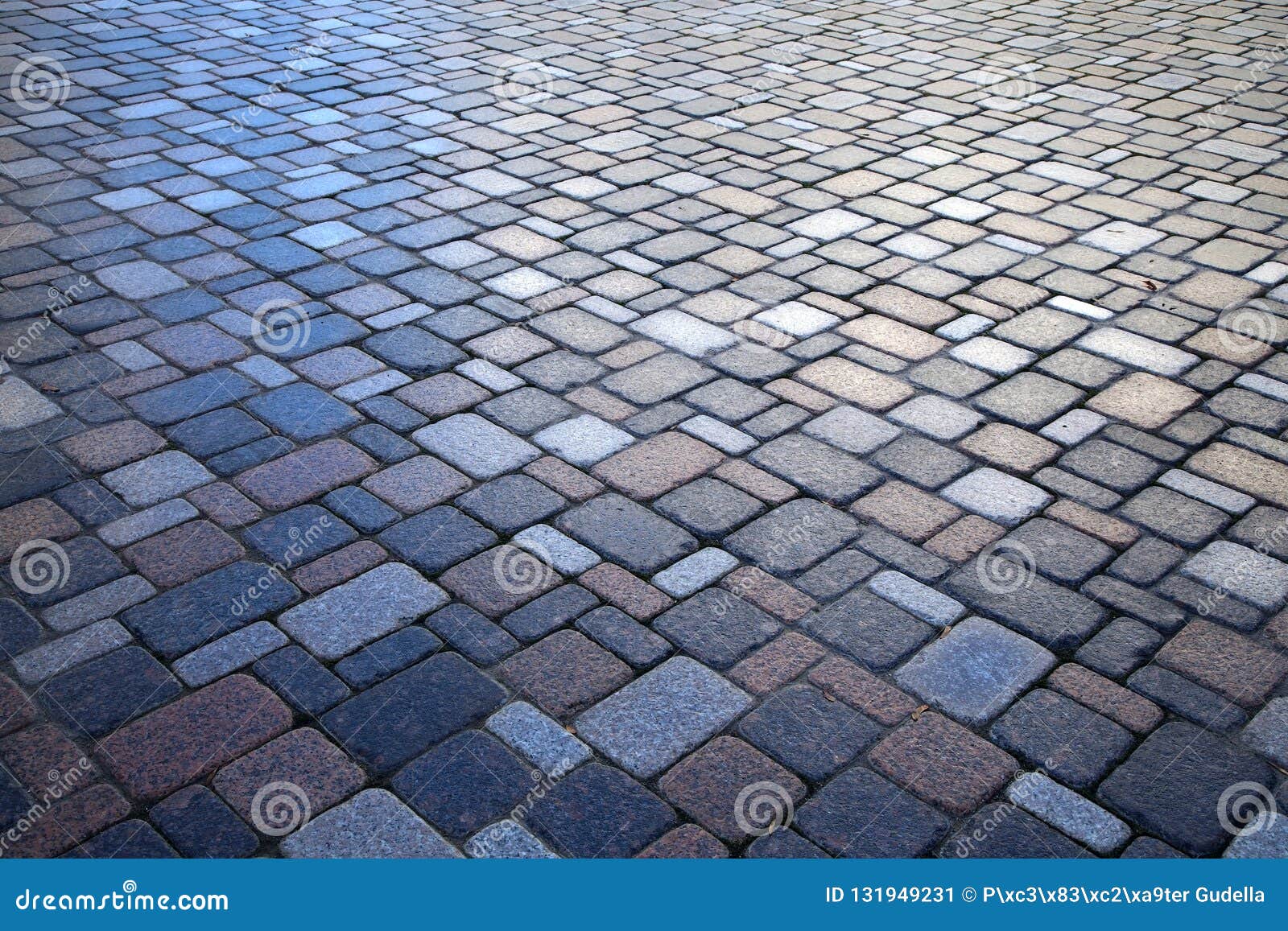 Stone Pavement Pattern stock image. Image of city, flooring - 131949231