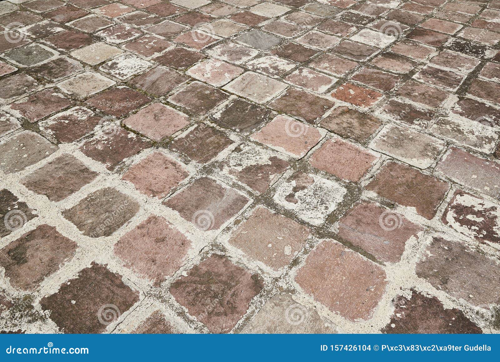 Stone Pavement Pattern stock photo. Image of floor, close - 157426104