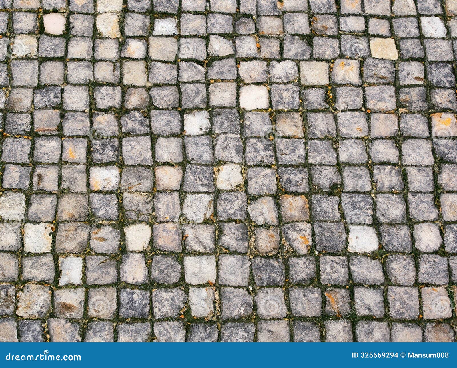 Pavement Texture Of Regularly Smooth Stones 0010 Royalty-Free Stock ...