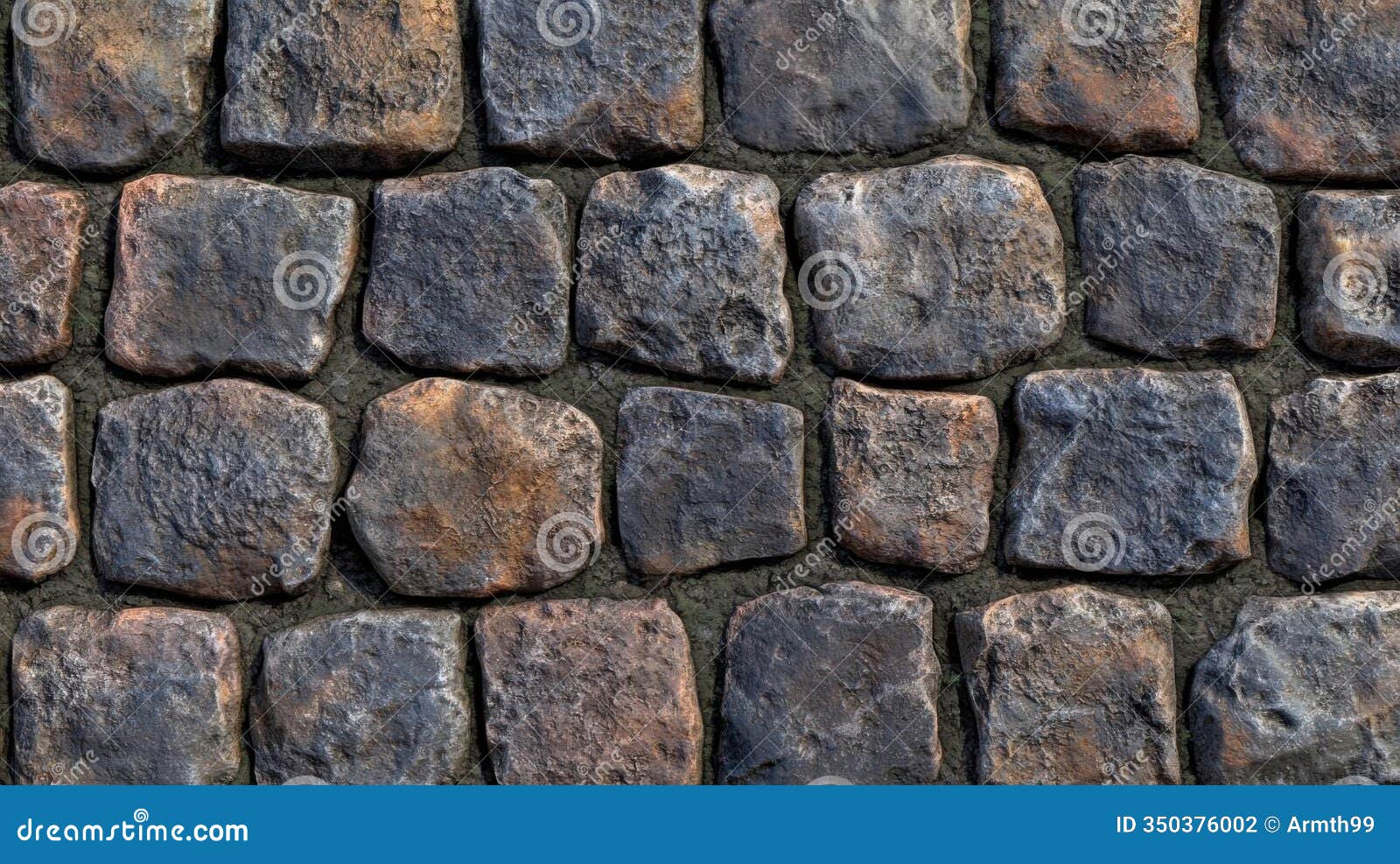 Stone Pavement Texture Creates a Rustic Pathway with Cobblestone Design ...