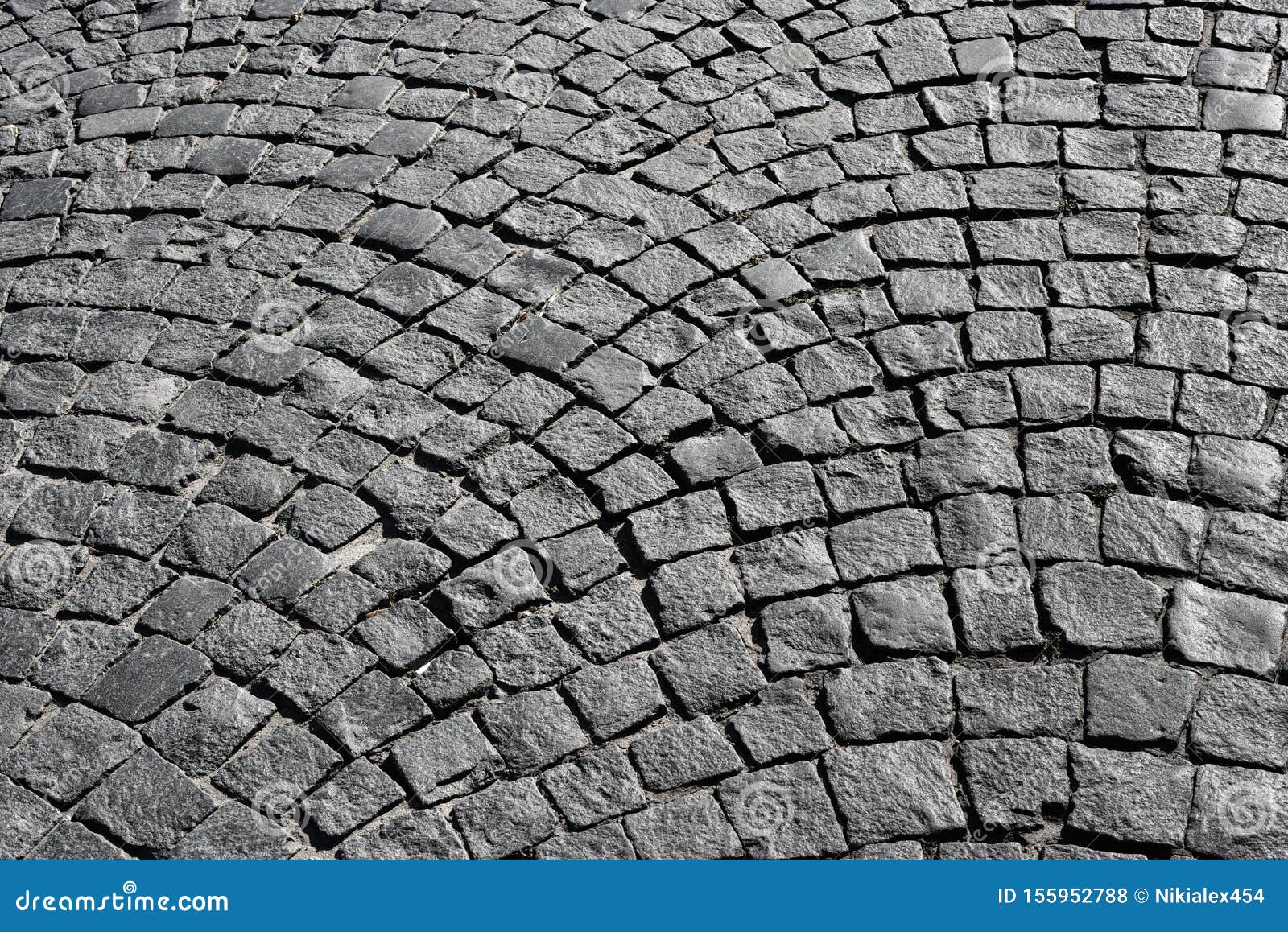 Stone Pavement Texture in Perspective Stock Photo - Image of footpath ...