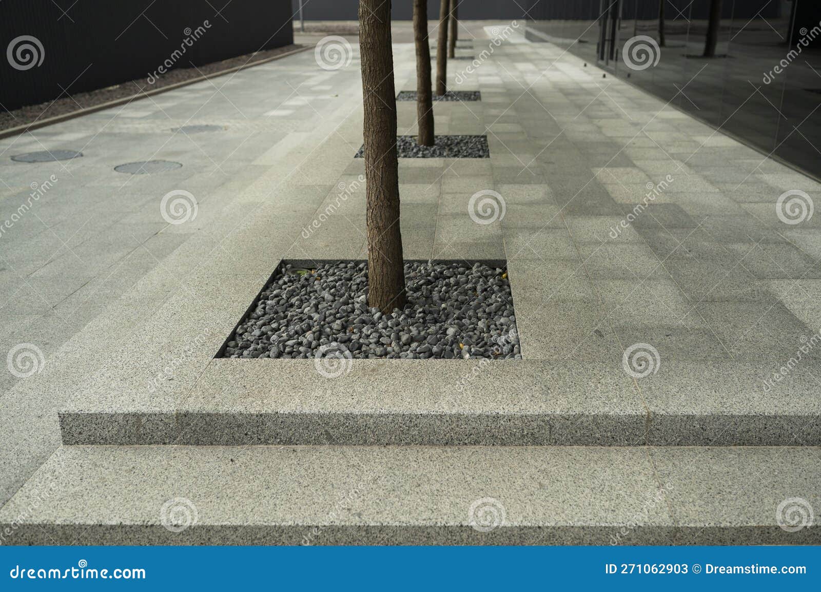 Stone Pavement in the Urban Landscape on the Street, an Element of ...