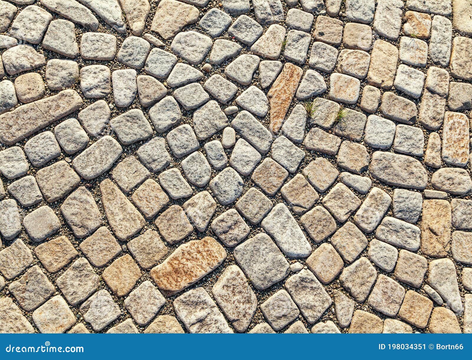Pavement Top View. Pavement Texture. Background Of Old Cobblestone ...
