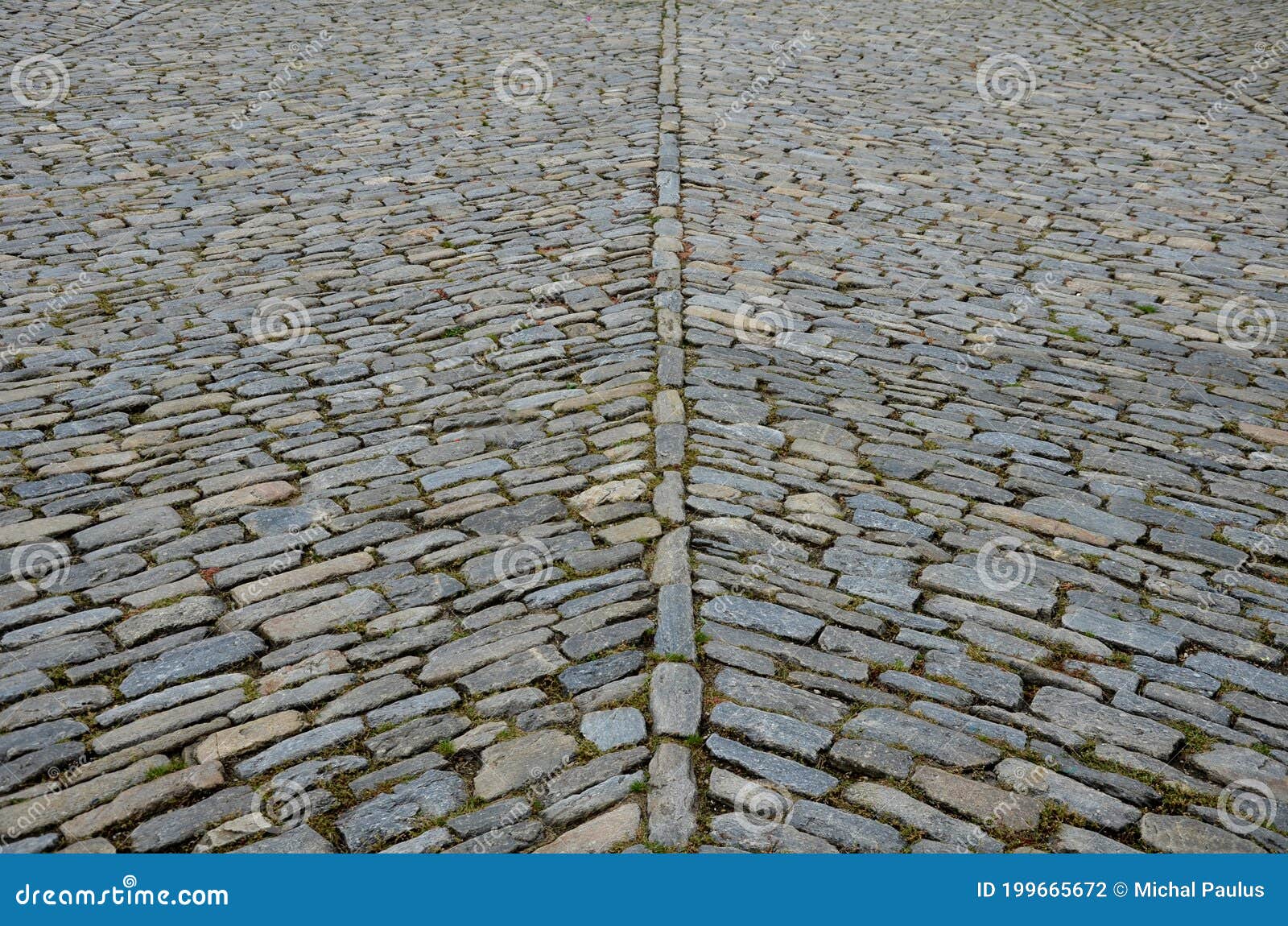 Stone Paving Medieval, Granite, Gneiss, Small Rectangular Shape Brushed ...