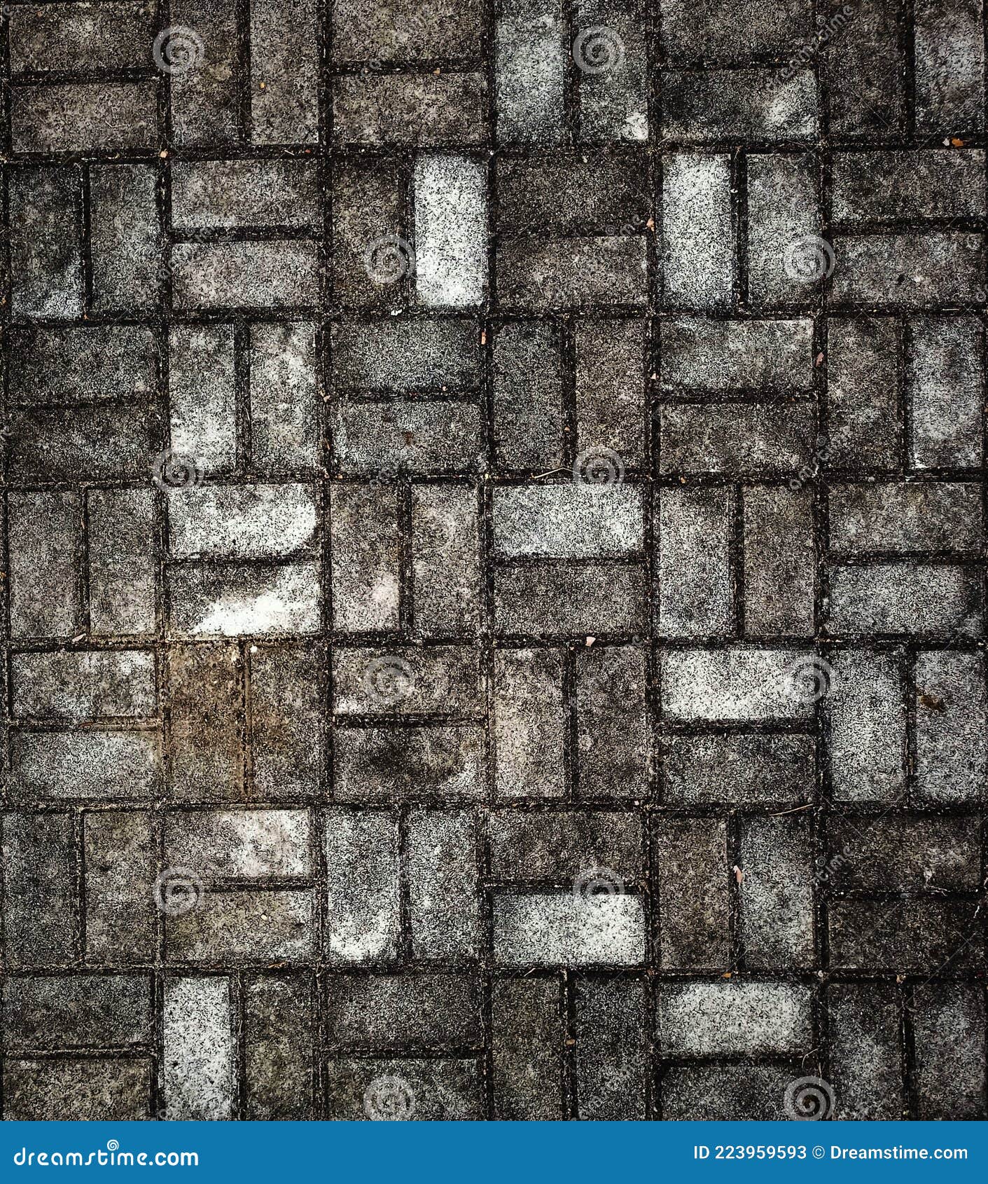 Stone Paving Outdoor Square Pattern Stock Image - Image of stone ...