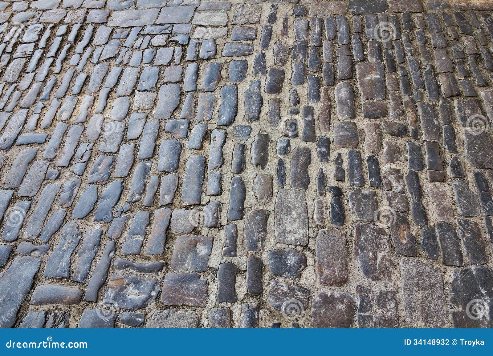 Stone paving texture. stock photo. Image of brick, granite - 34148932