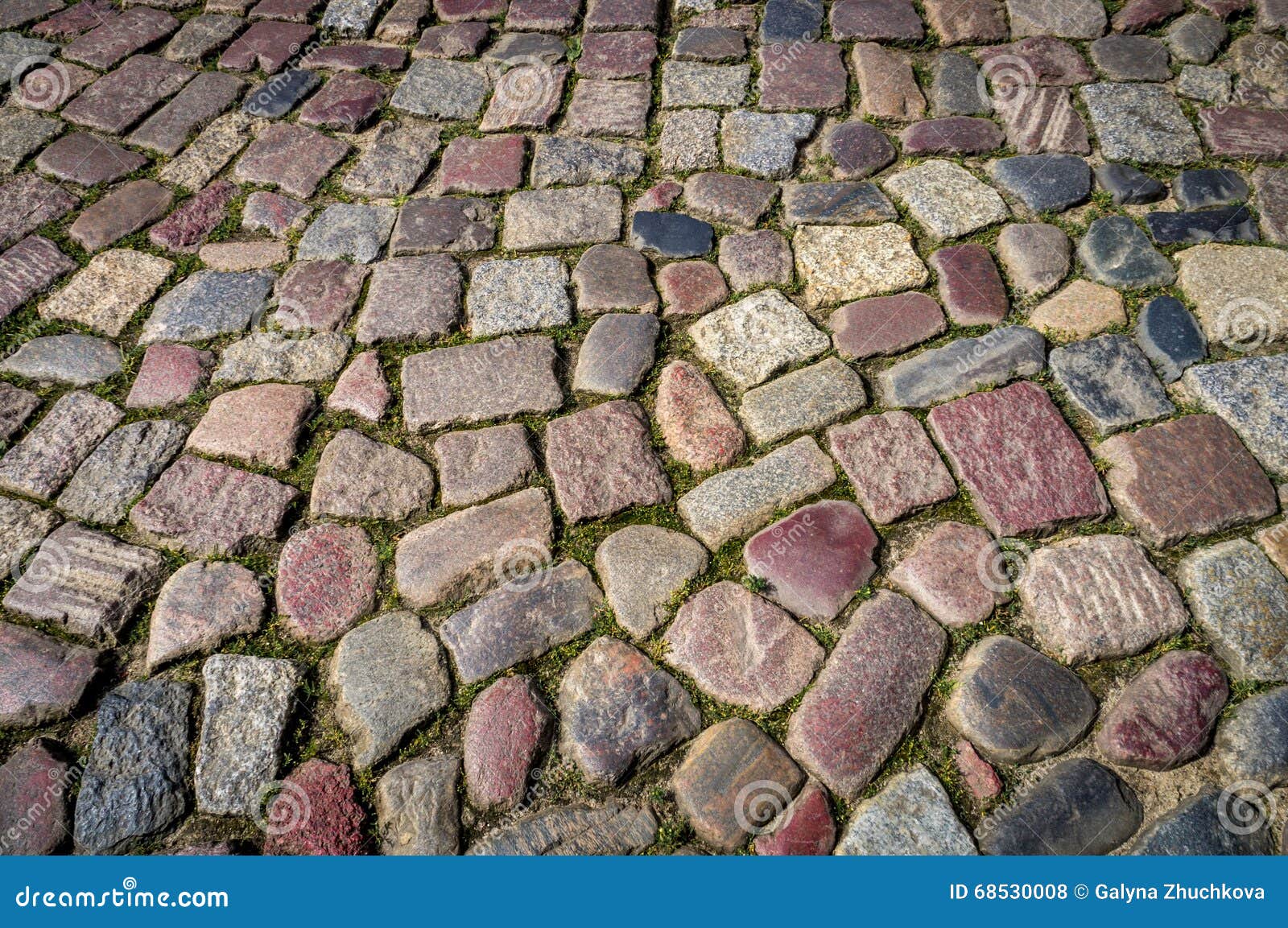 Stone Paving Texture. Abstract Structured Background. Stock Photo ...