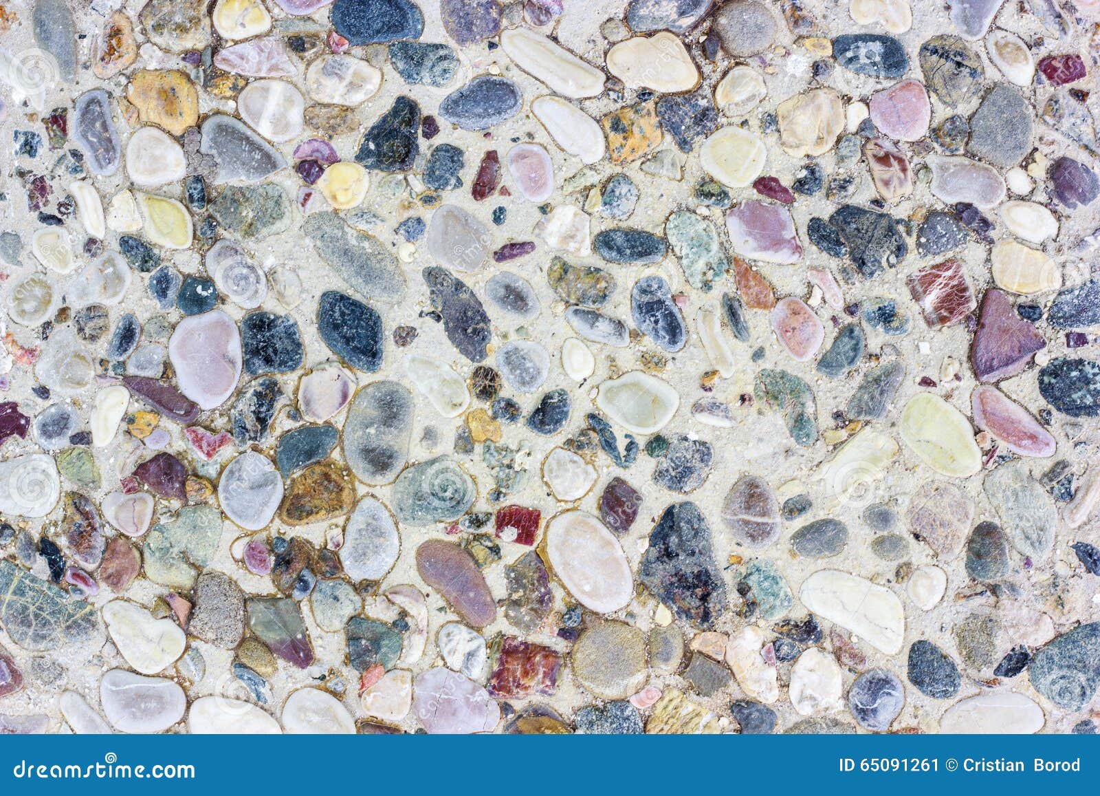 Sea Pebble. Colorful Small Pebble And Stone Texture. Detailed Sand ...
