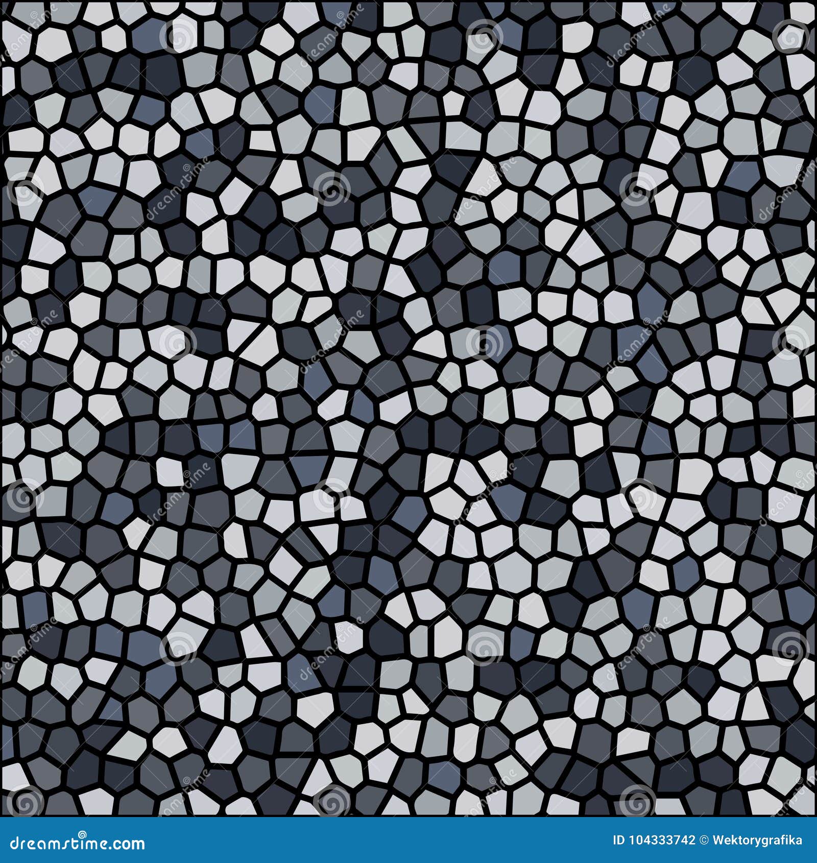 Stone Pebble Texture Mosaic Vector Background Wallpaper Stock Vector ...