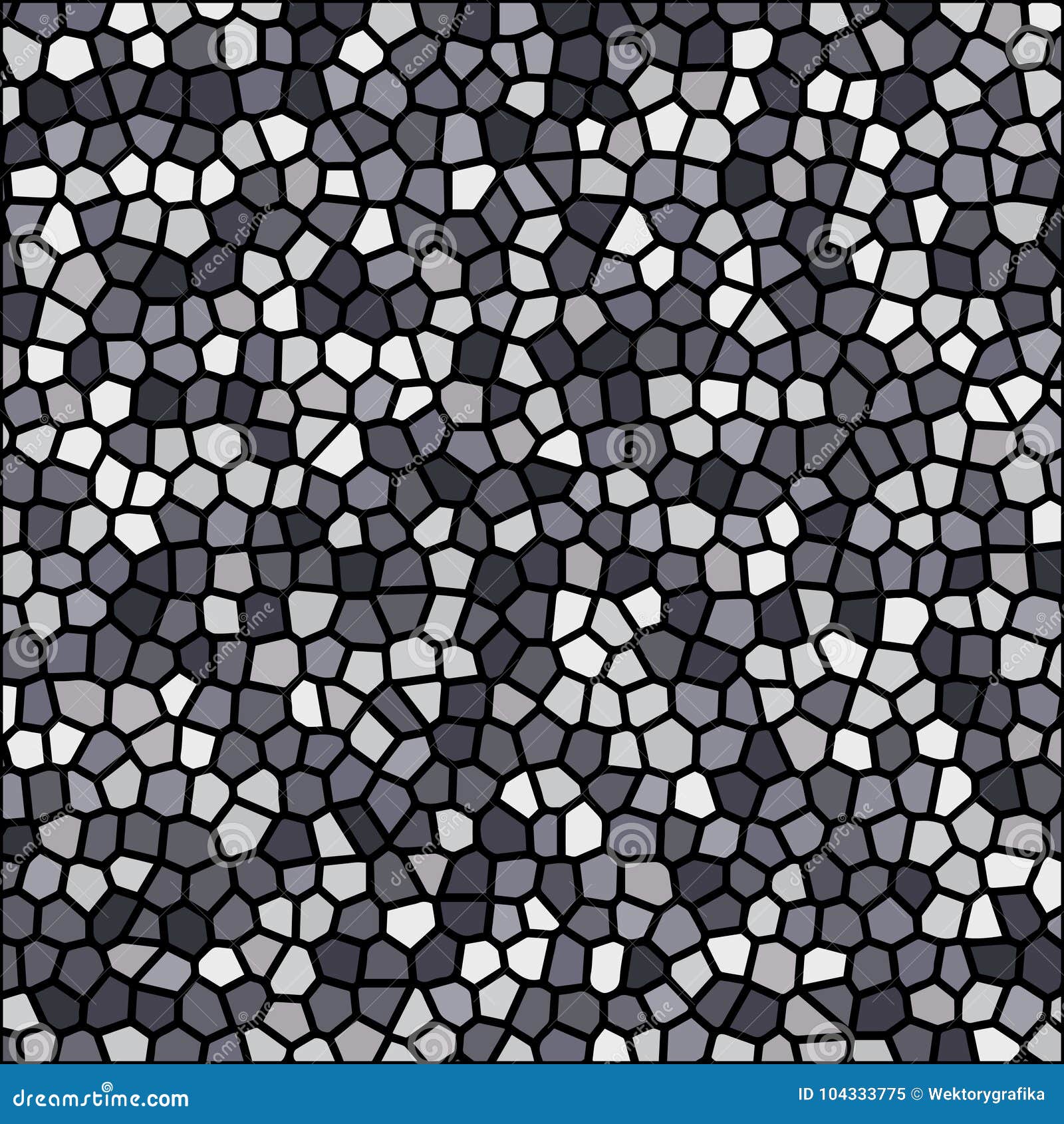 Stone Pebble Texture Mosaic Vector Background Wallpaper Stock Vector ...