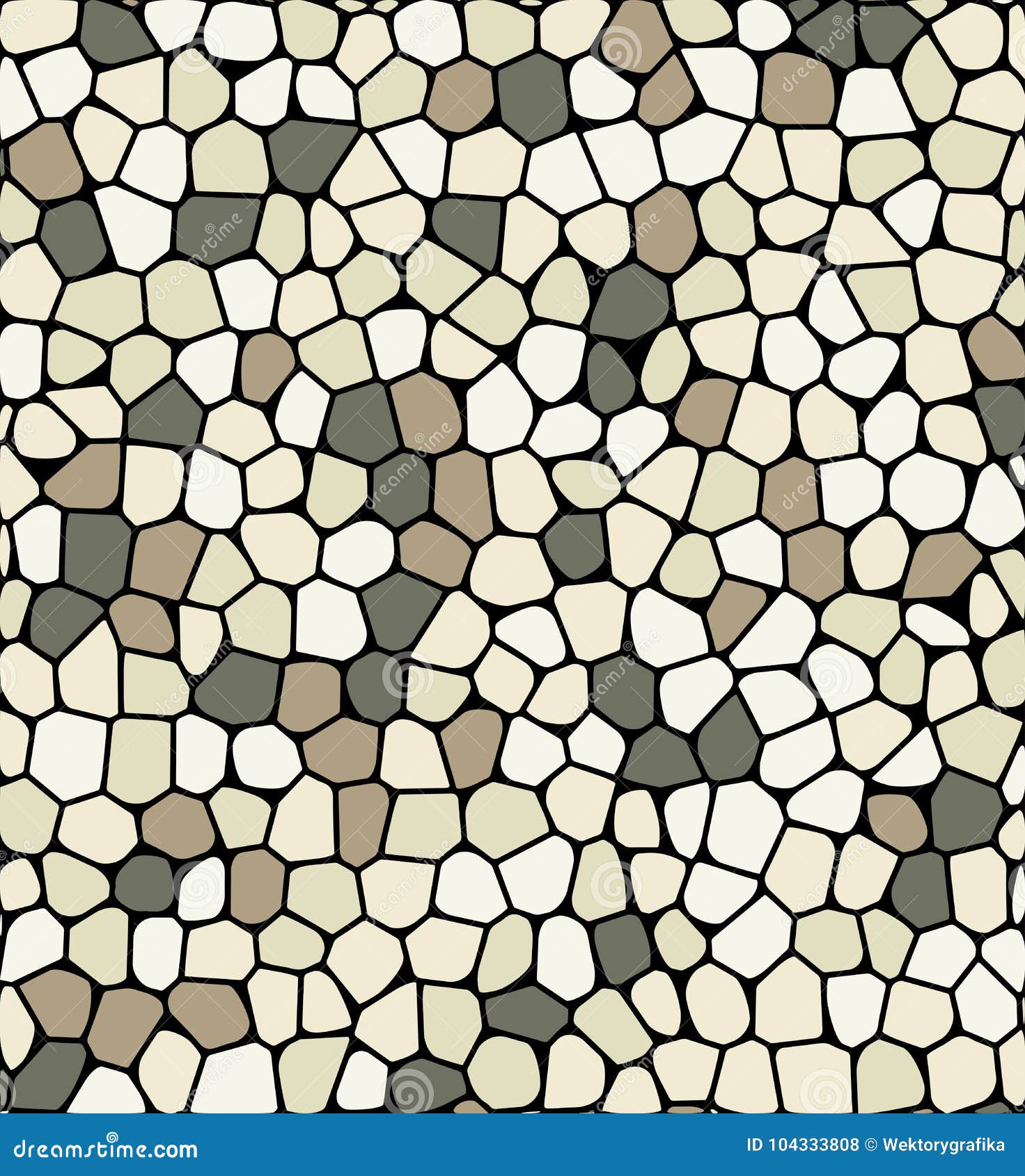 Stone Pebble Texture Mosaic Vector Background Wallpaper | CartoonDealer ...