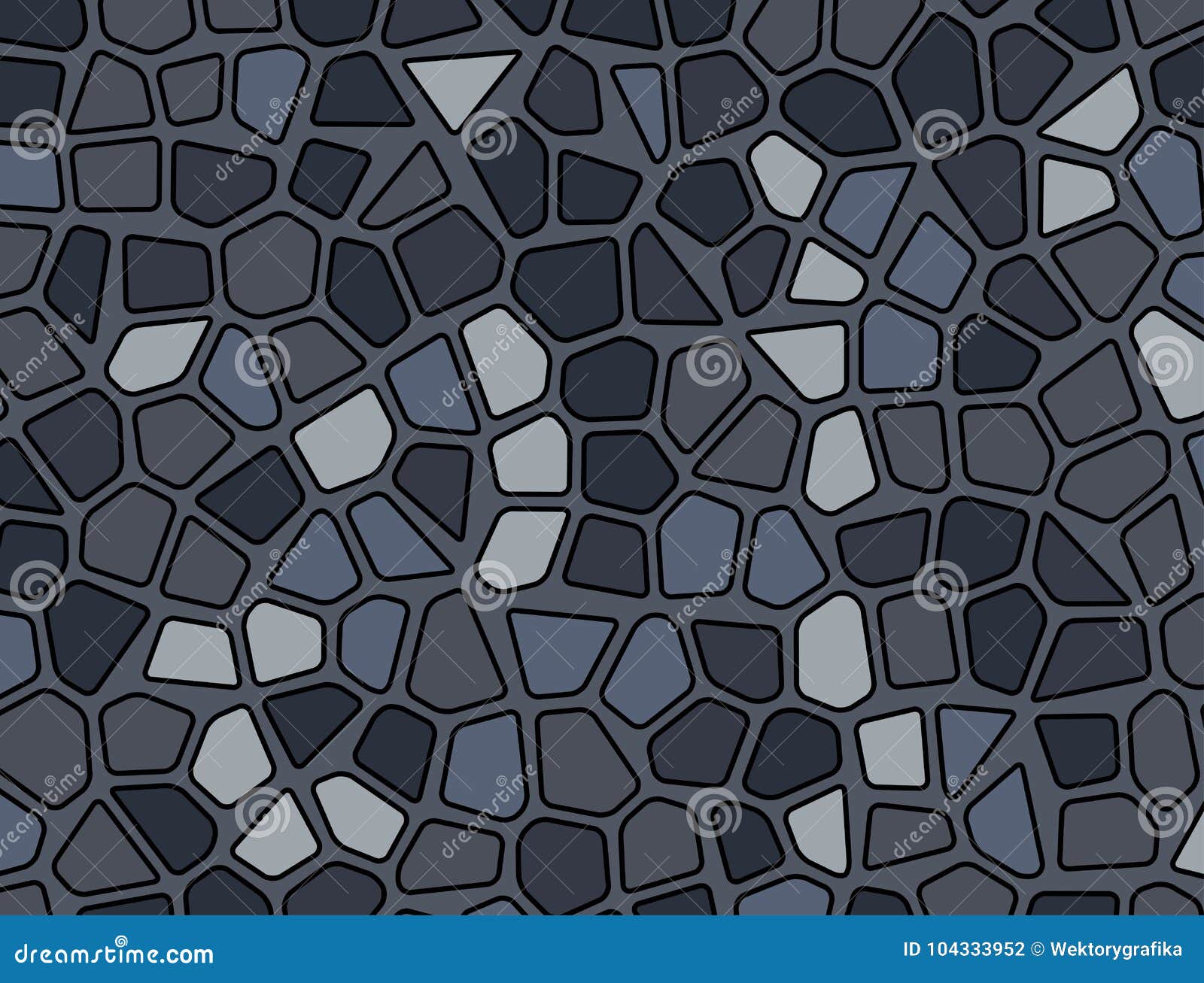 Stone Pebble Texture Mosaic Vector Background Wallpaper Stock Vector ...