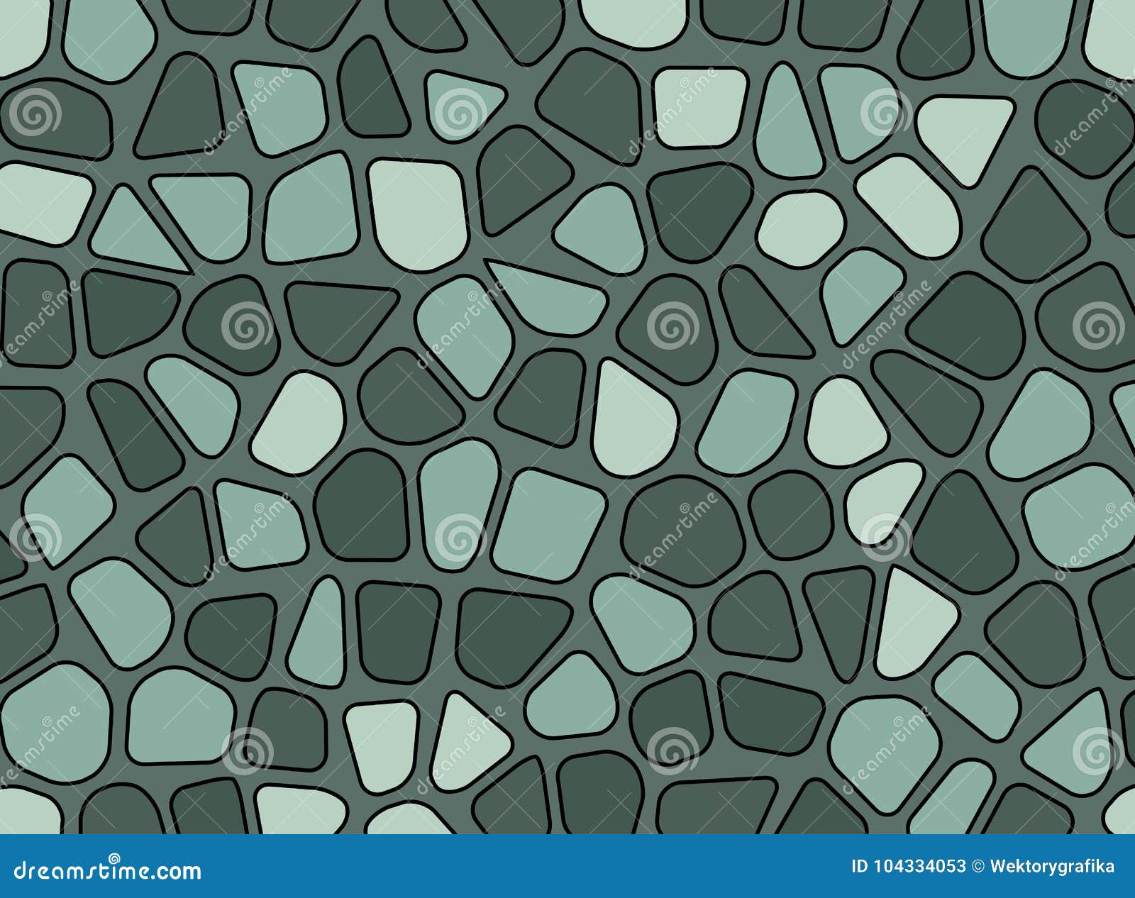 Stone Pebble Texture Mosaic Vector Background Wallpaper Stock Vector ...