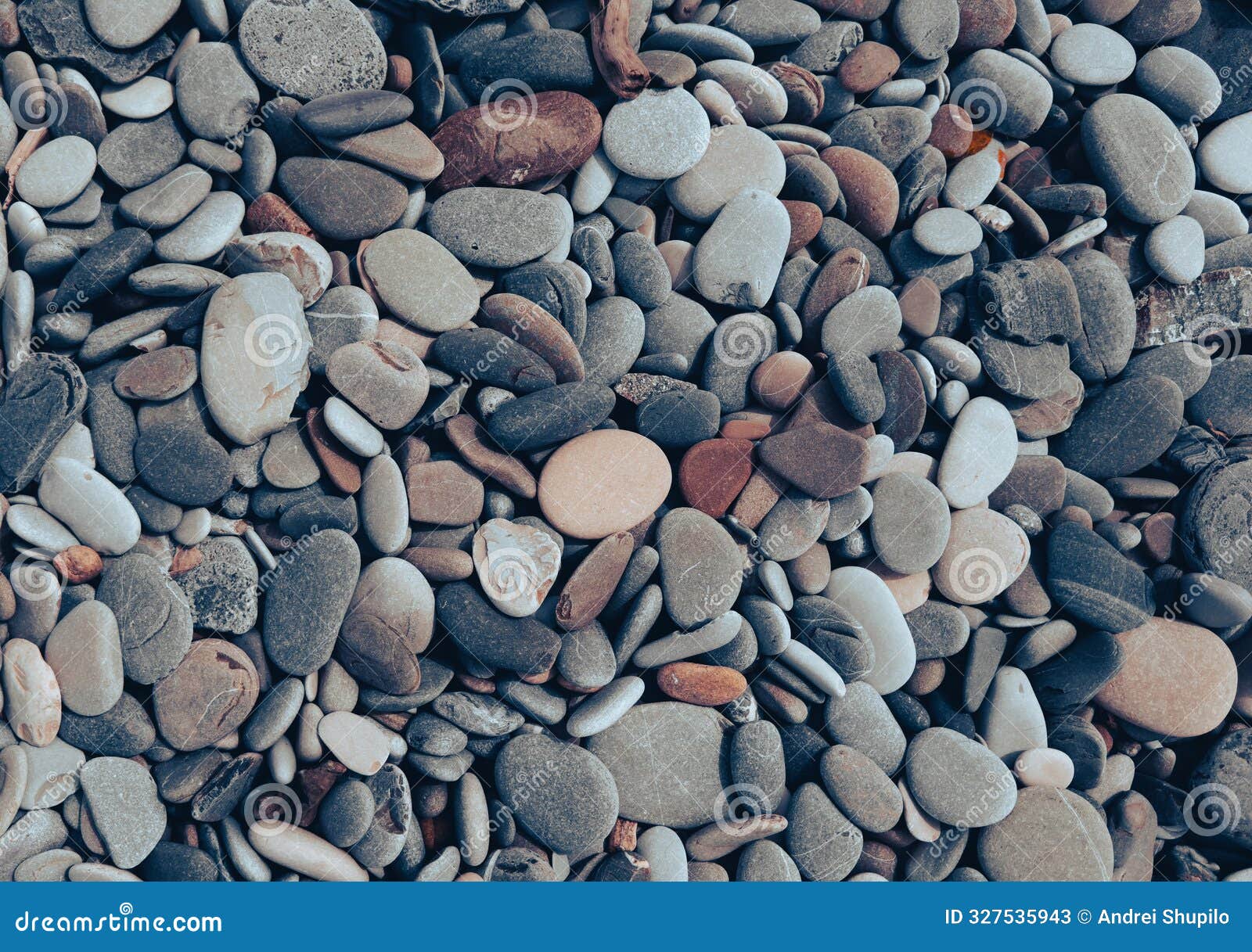 Stone Pebbles As an Abstract Background. Texture Stock Image - Image of ...
