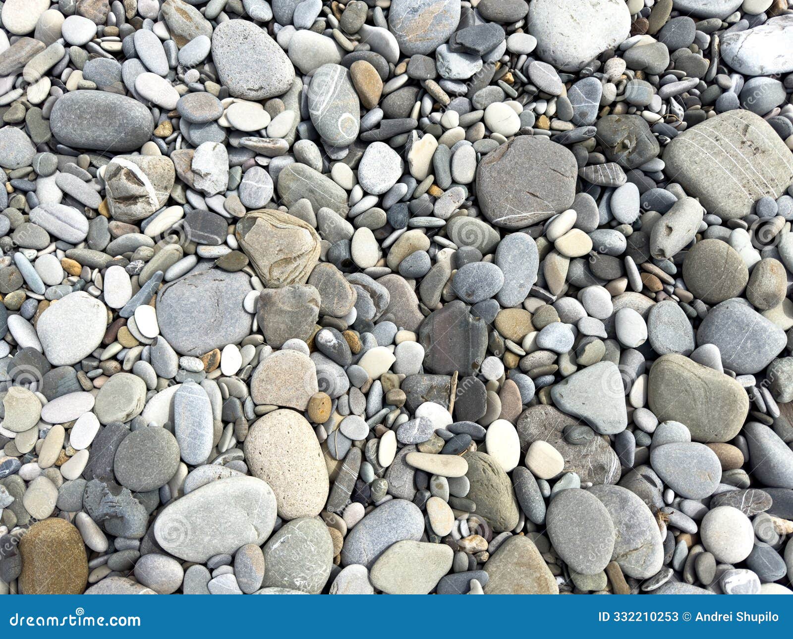 Stone Pebbles As an Abstract Background. Texture Stock Image - Image of ...