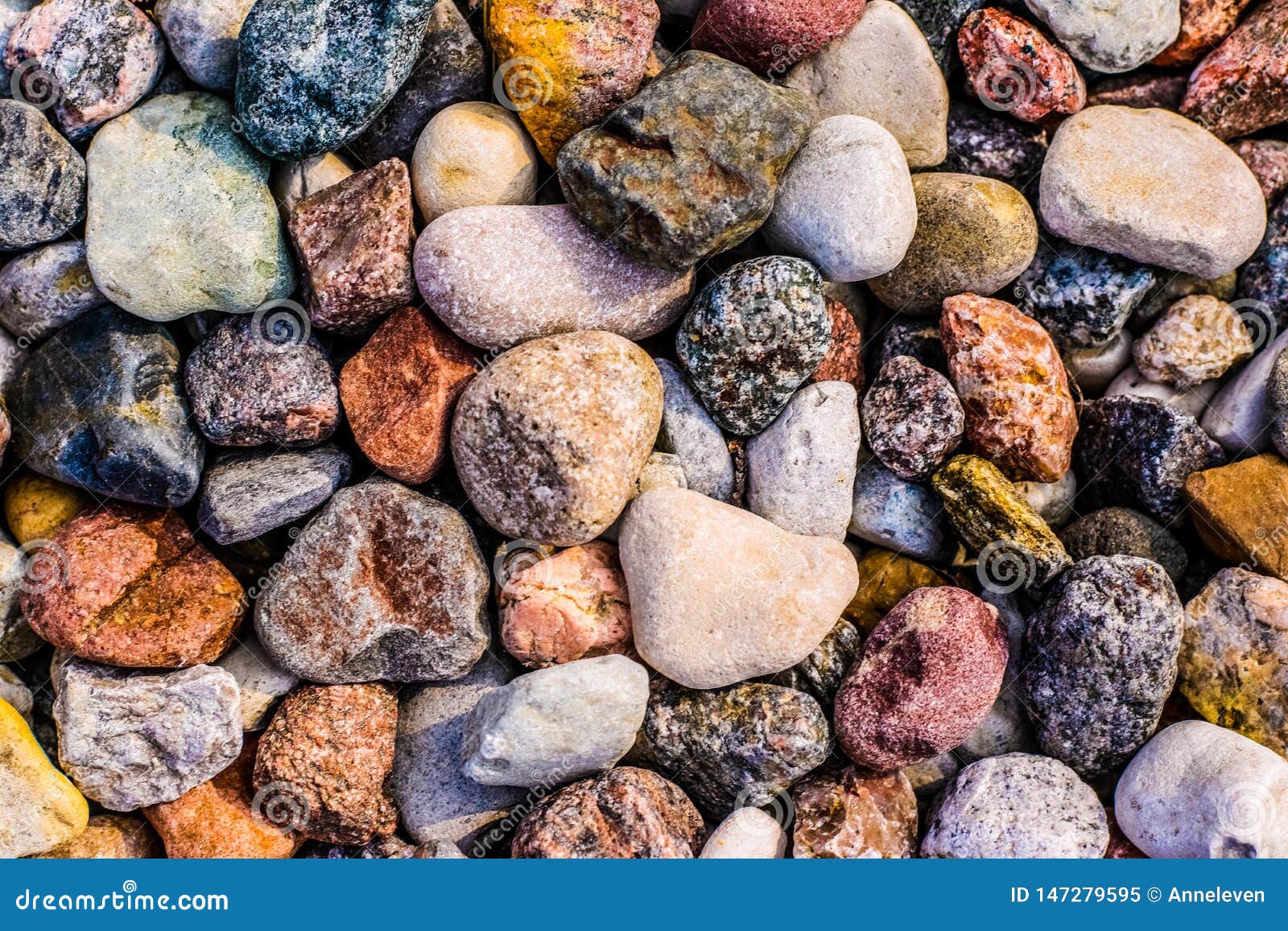 Stone Pebbles Background Texture, Landscape Architecture Stock Image ...