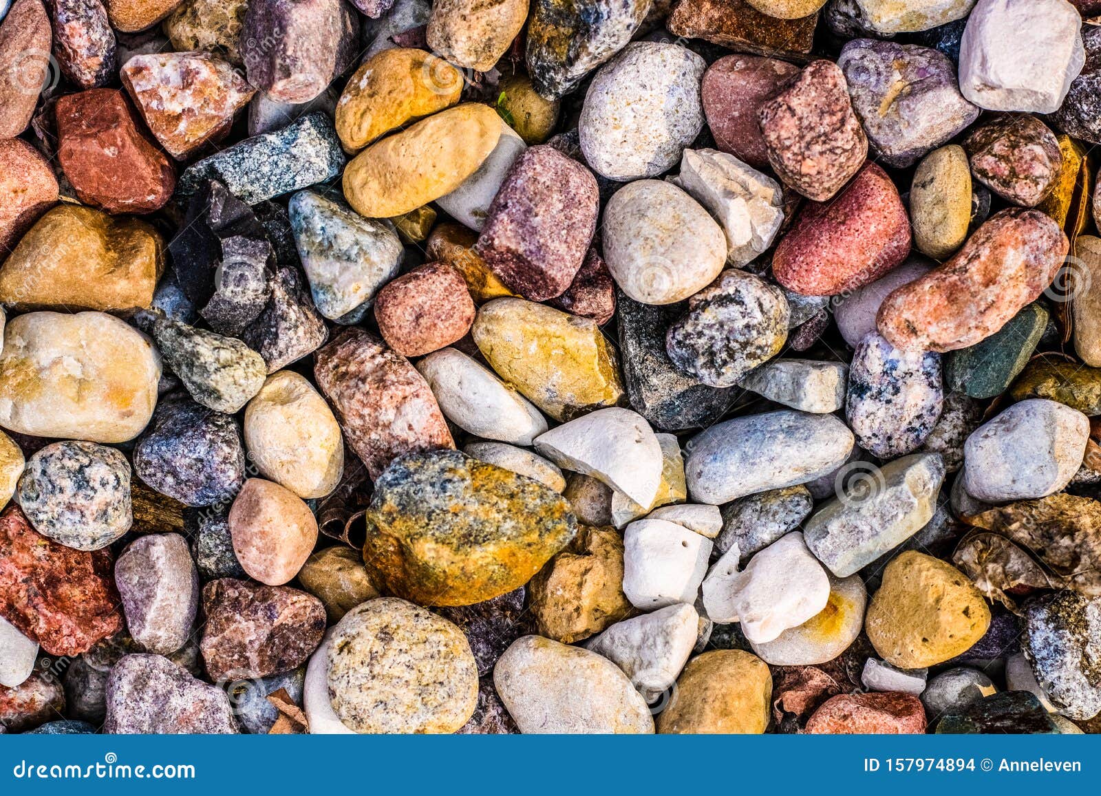 Stone Pebbles Background Texture, Landscape Architecture Stock Photo ...