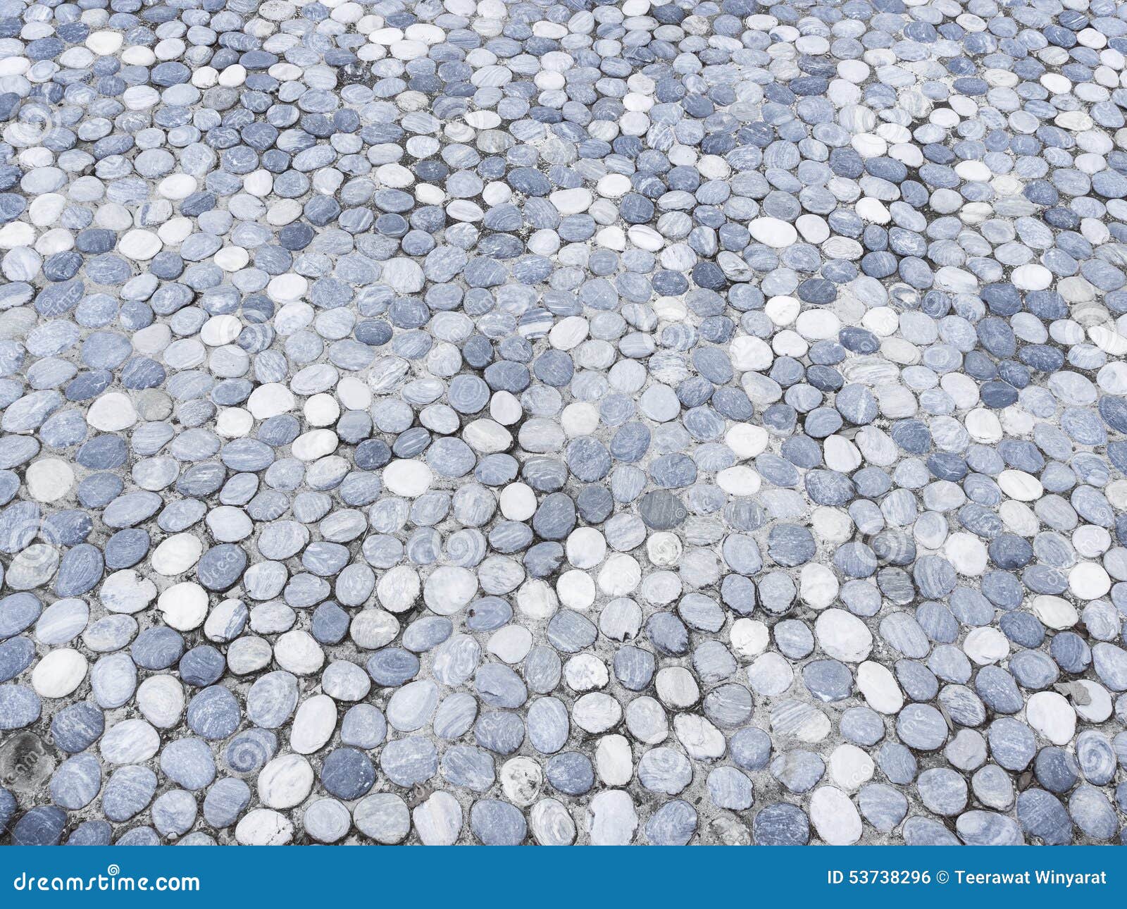 Stone Pebbles Tile Pattern Decoration Background Stock Photo - Image of ...