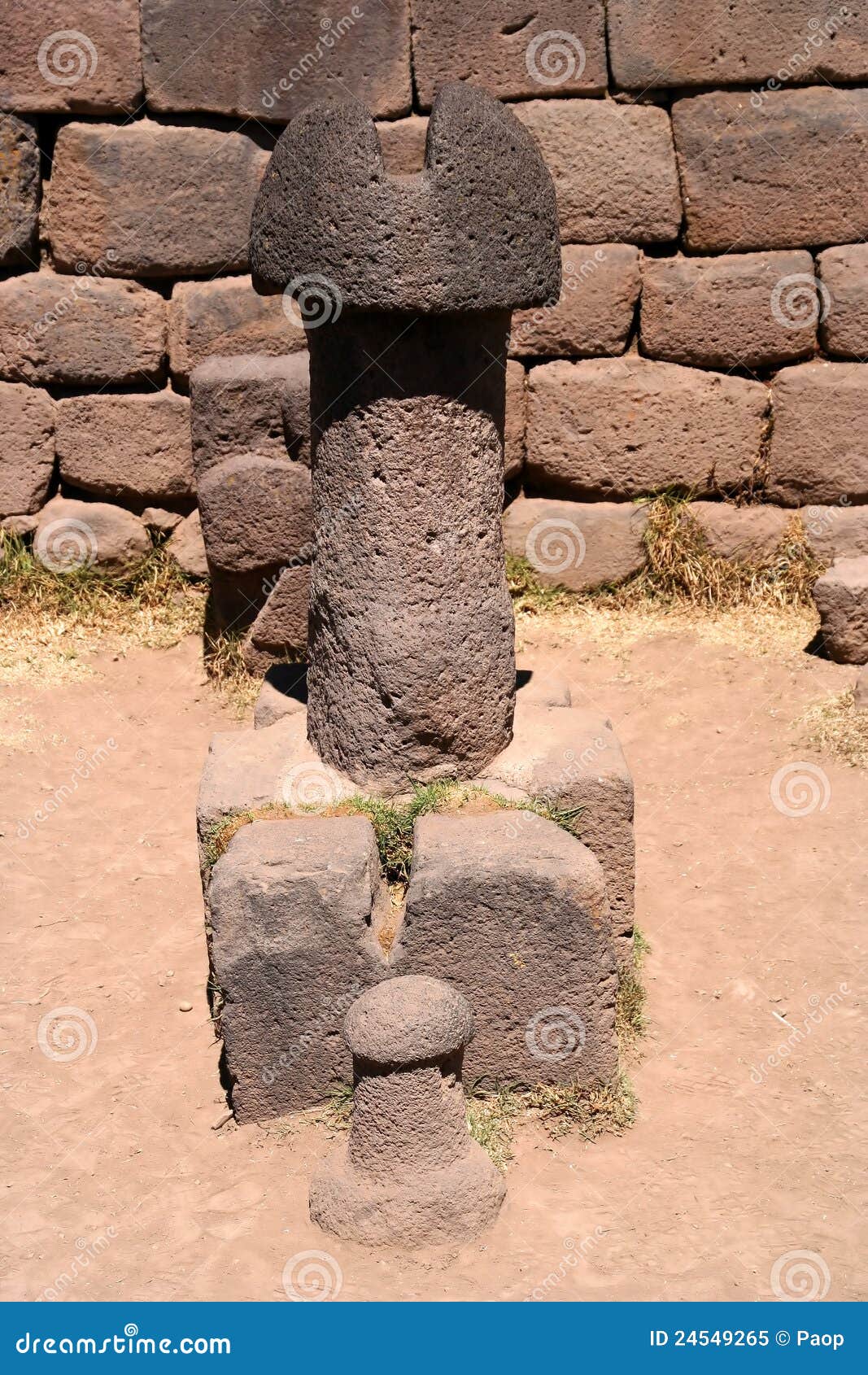 Large stone phallus stock image. Image of fertility, sculpture - 24549265