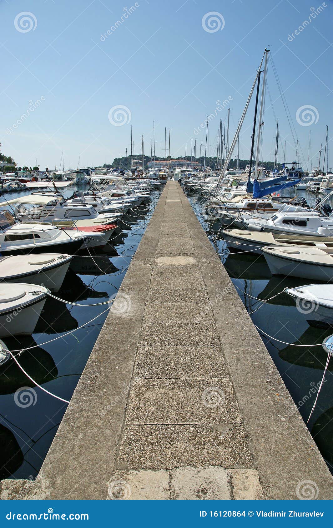 STONE Pier for Boats and Yachts, Stock Photo - Image of stone, idyllic ...
