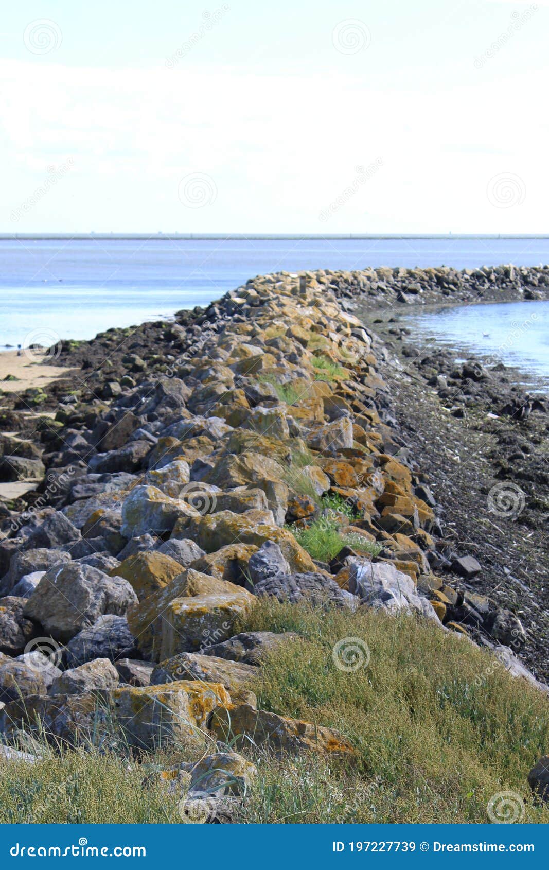 Stone Pier stock image. Image of rock, islands, jetties - 197227739