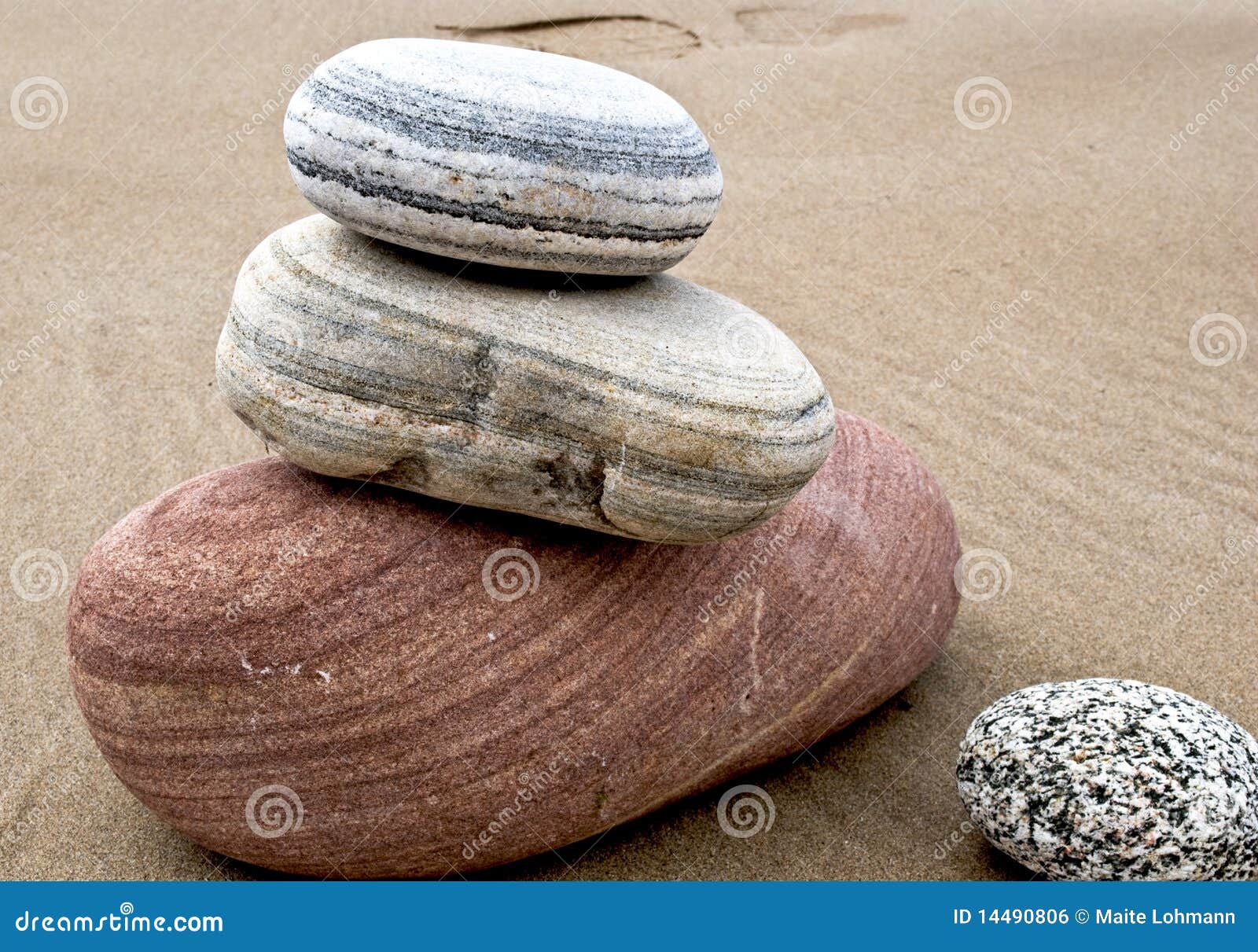 Stone pile stock photo. Image of beach, balance, colour - 14490806