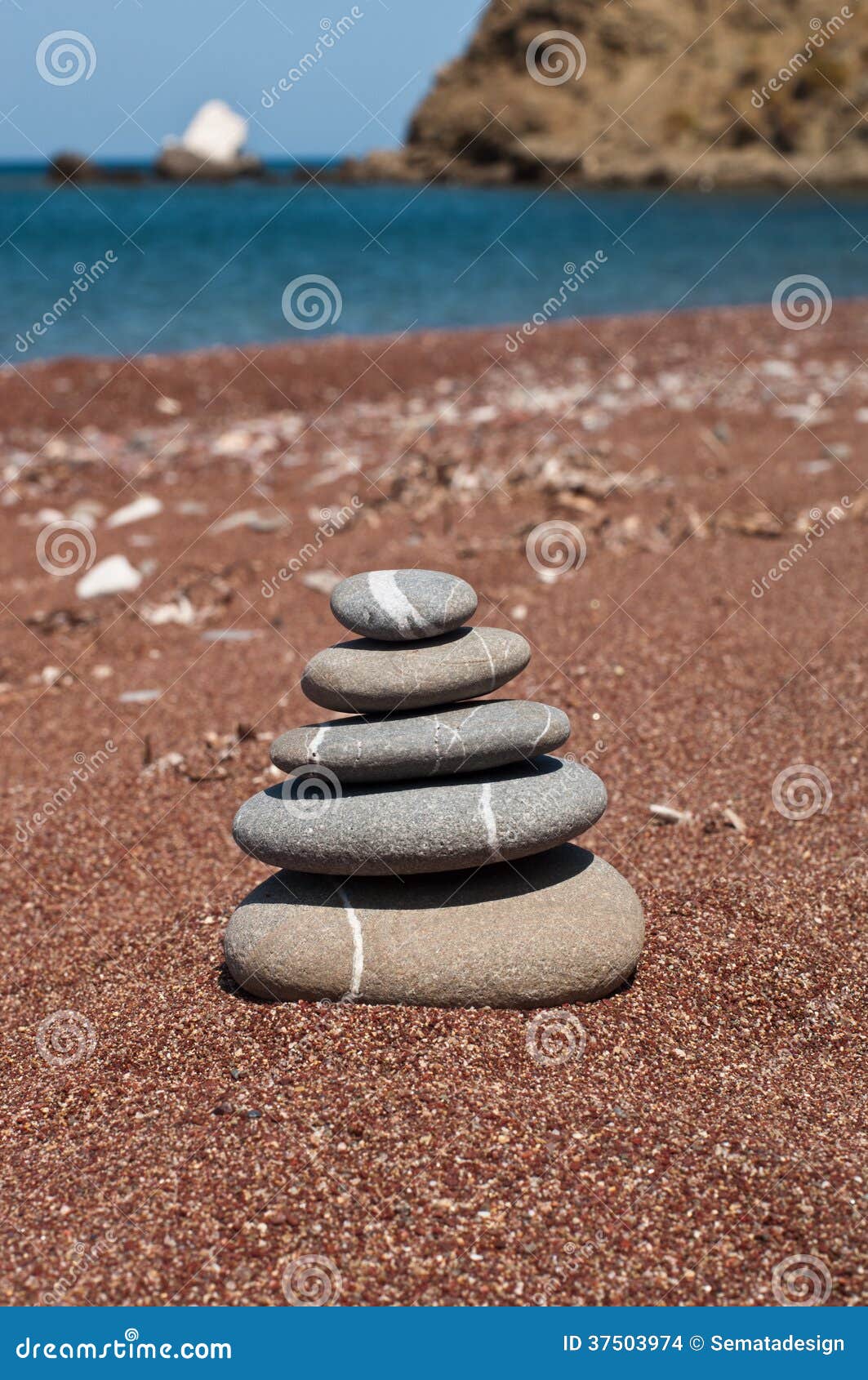 Stone pile stock photo. Image of scene, blue, water, nature - 37503974