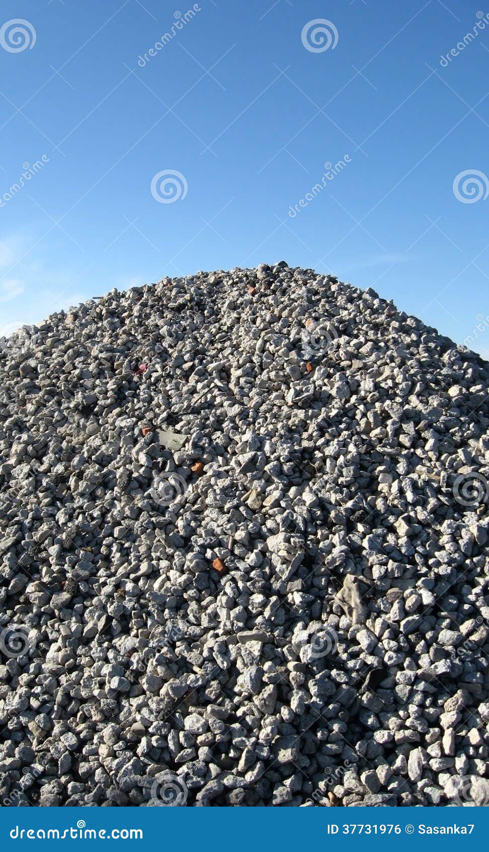 Stone pile stock photo. Image of concrete, rabble, footed - 37731976