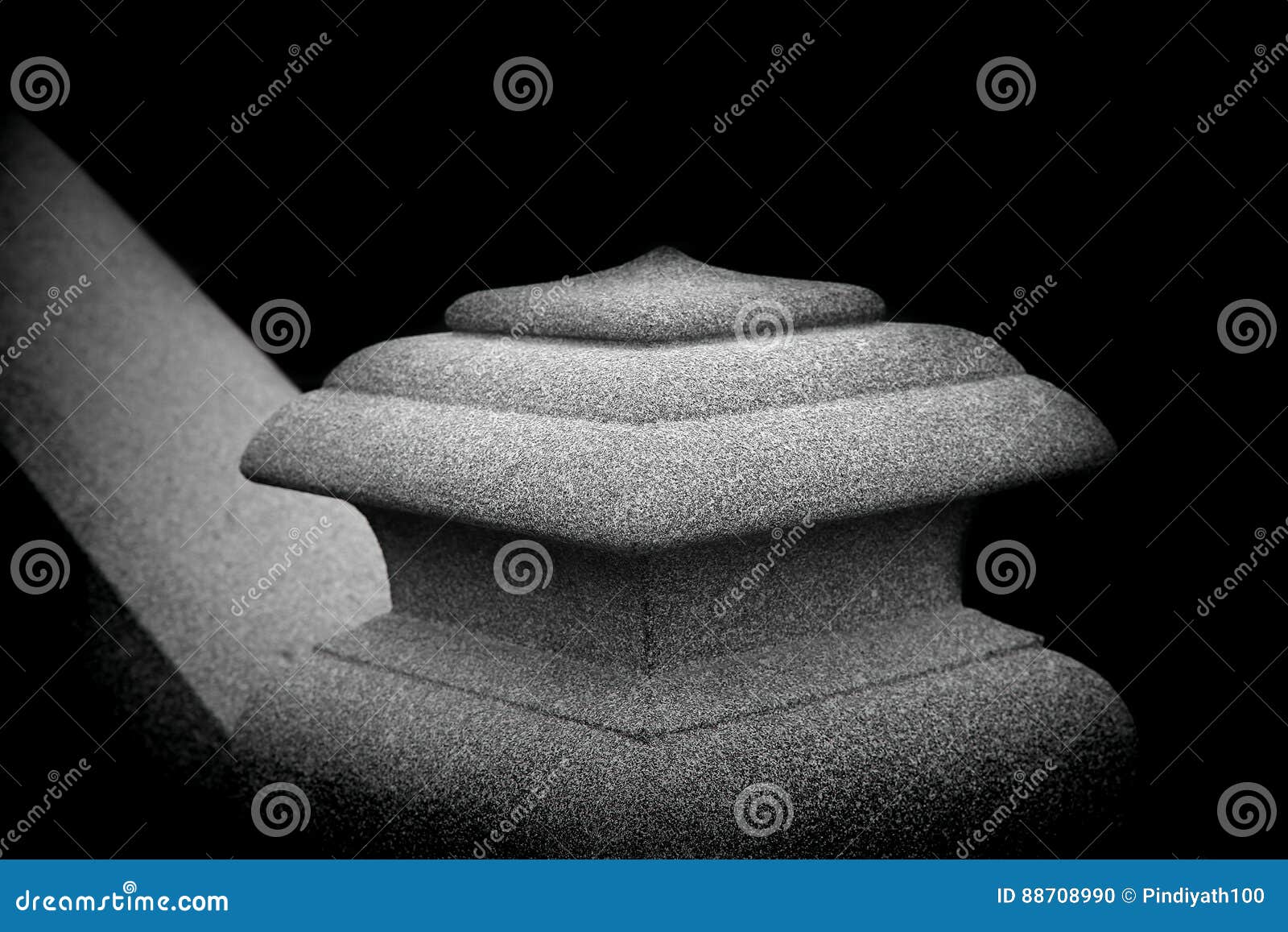 Stone Pillar or Column Head Stock Photo - Image of design, classical ...