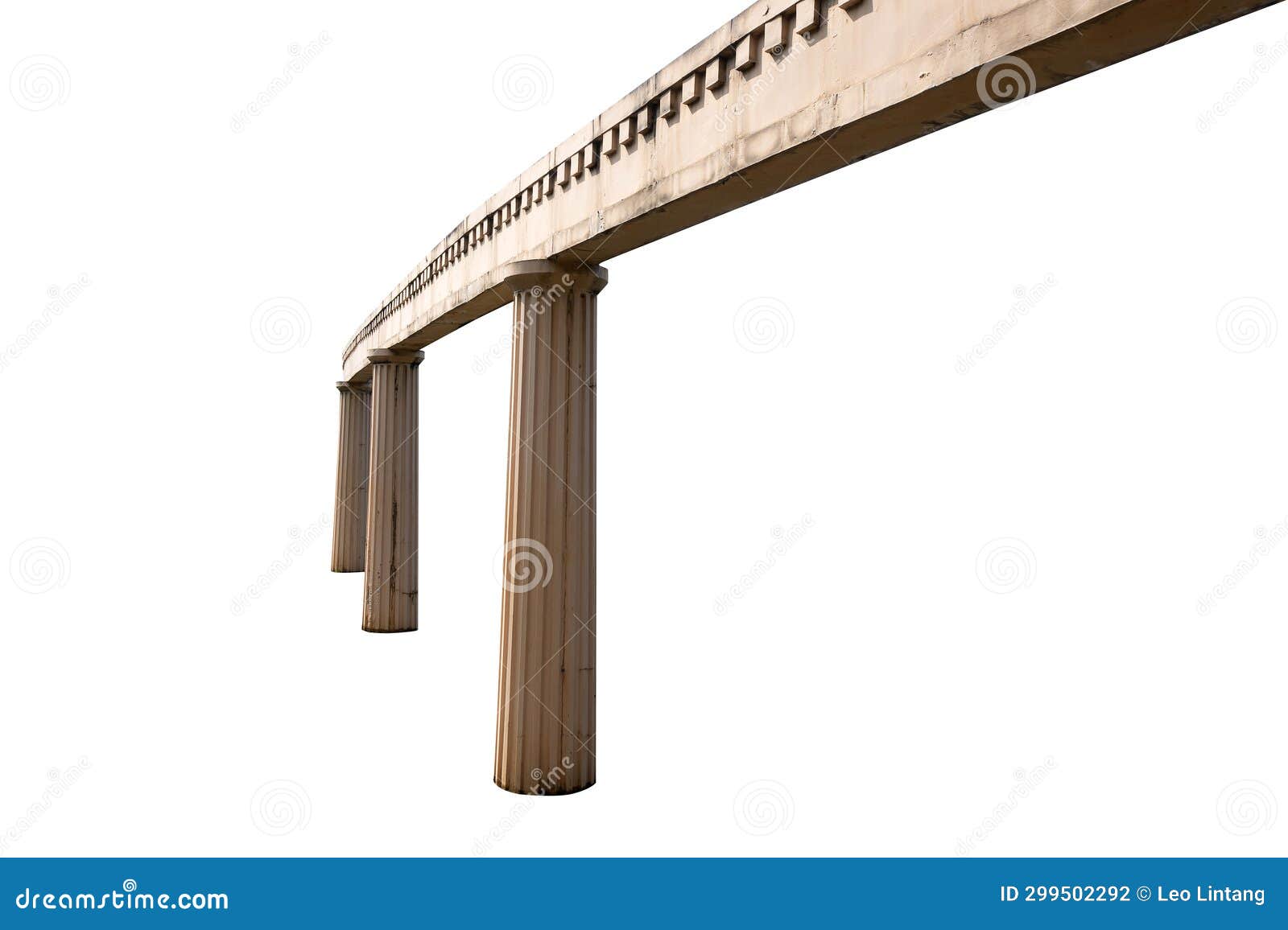 Stone Pillars of the Building Stock Photo - Image of marble, white ...