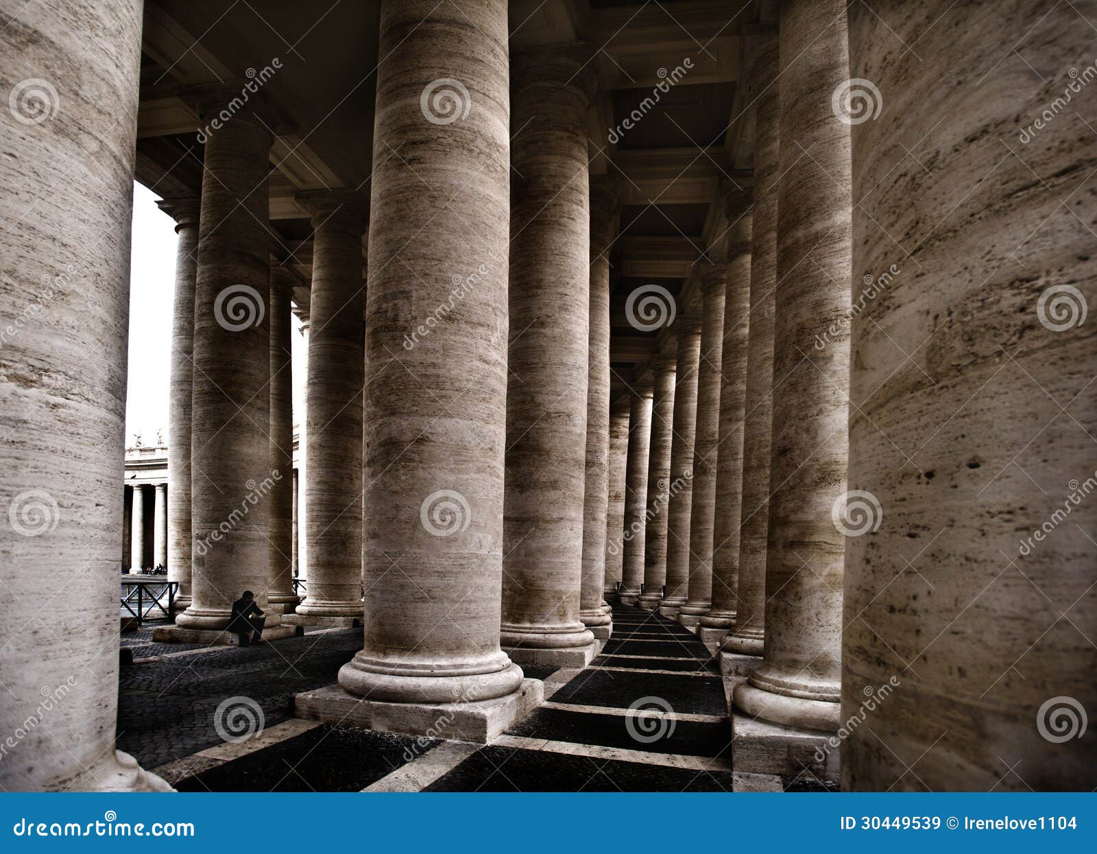 Stone Pillars stock image. Image of building, pillars - 30449539