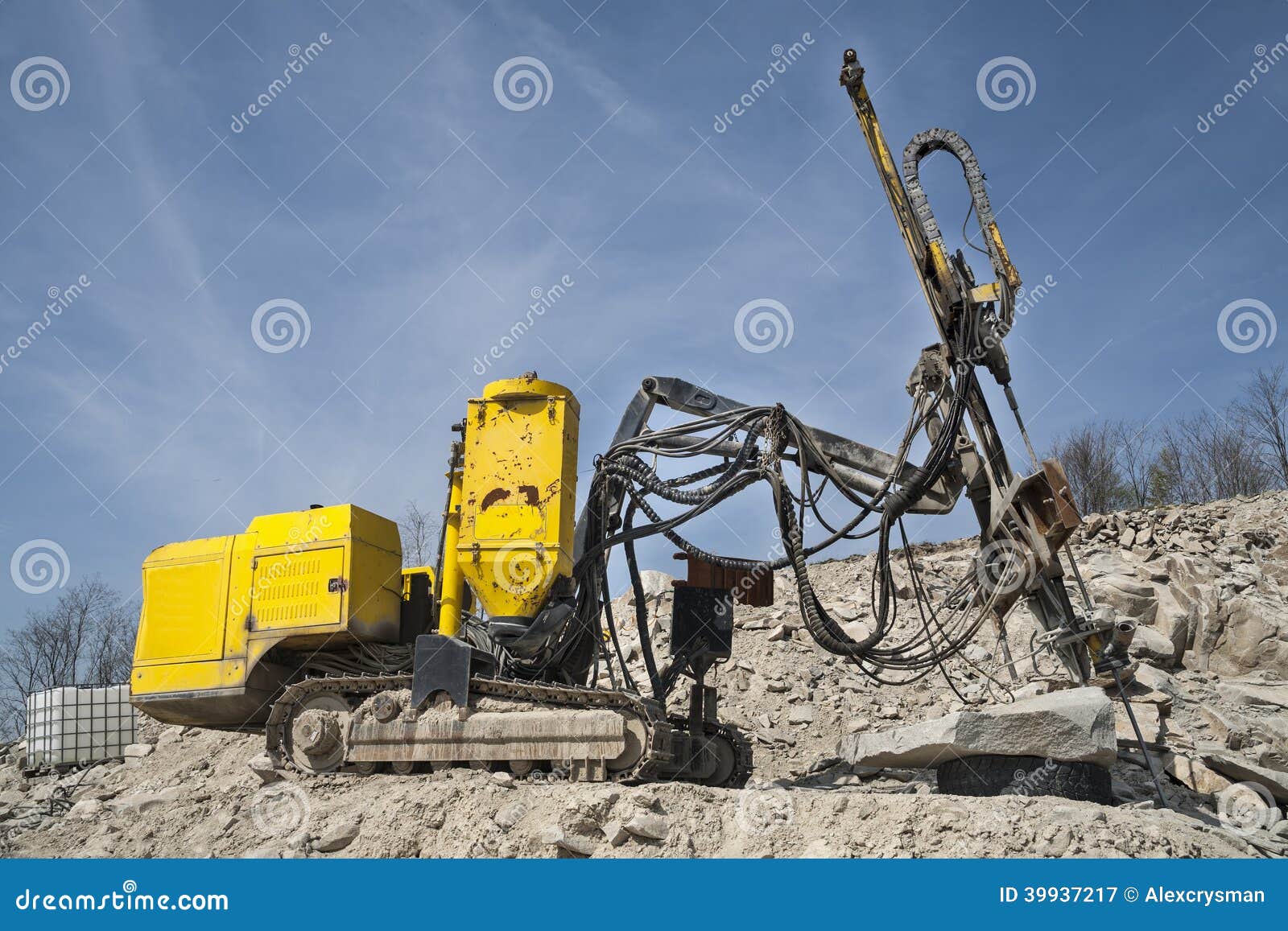 Stone pit - Quarry stock image. Image of construction - 39937217