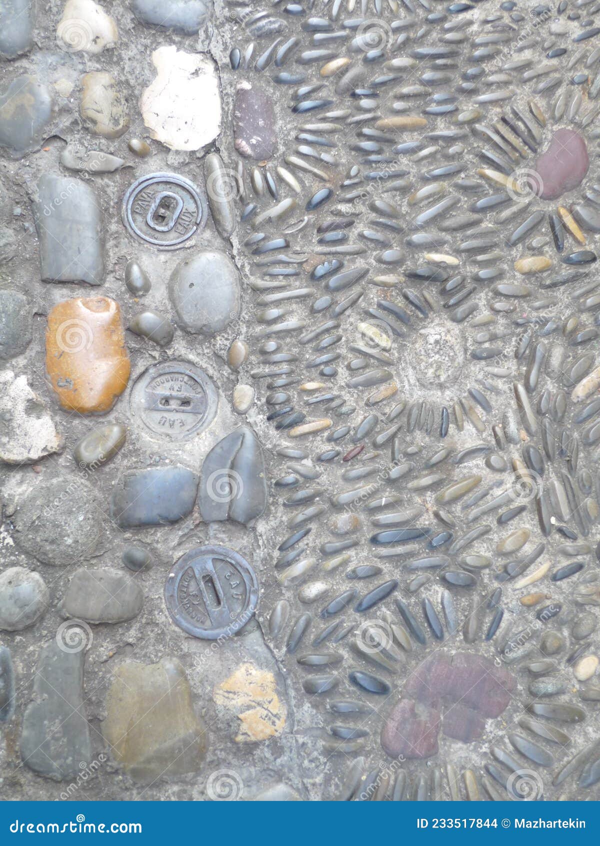 Stone Place in Nice, France is Very Special Stock Photo - Image of ...